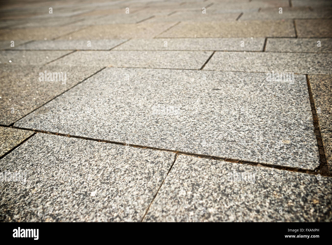 Floor of a street with stone tiles Stock Photo - Alamy