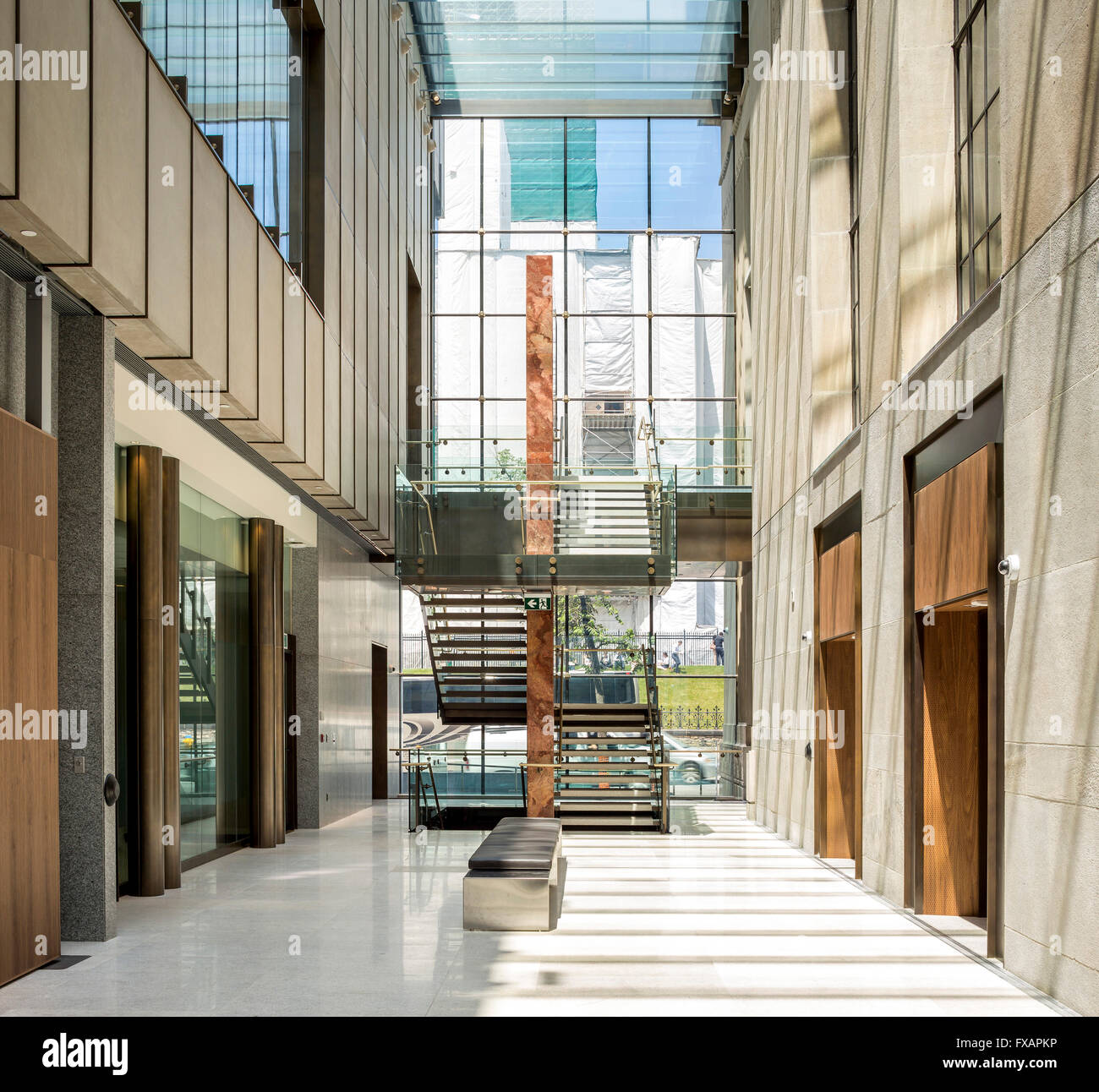 Interior Showing Staircase High Resolution Stock Photography and Images ...