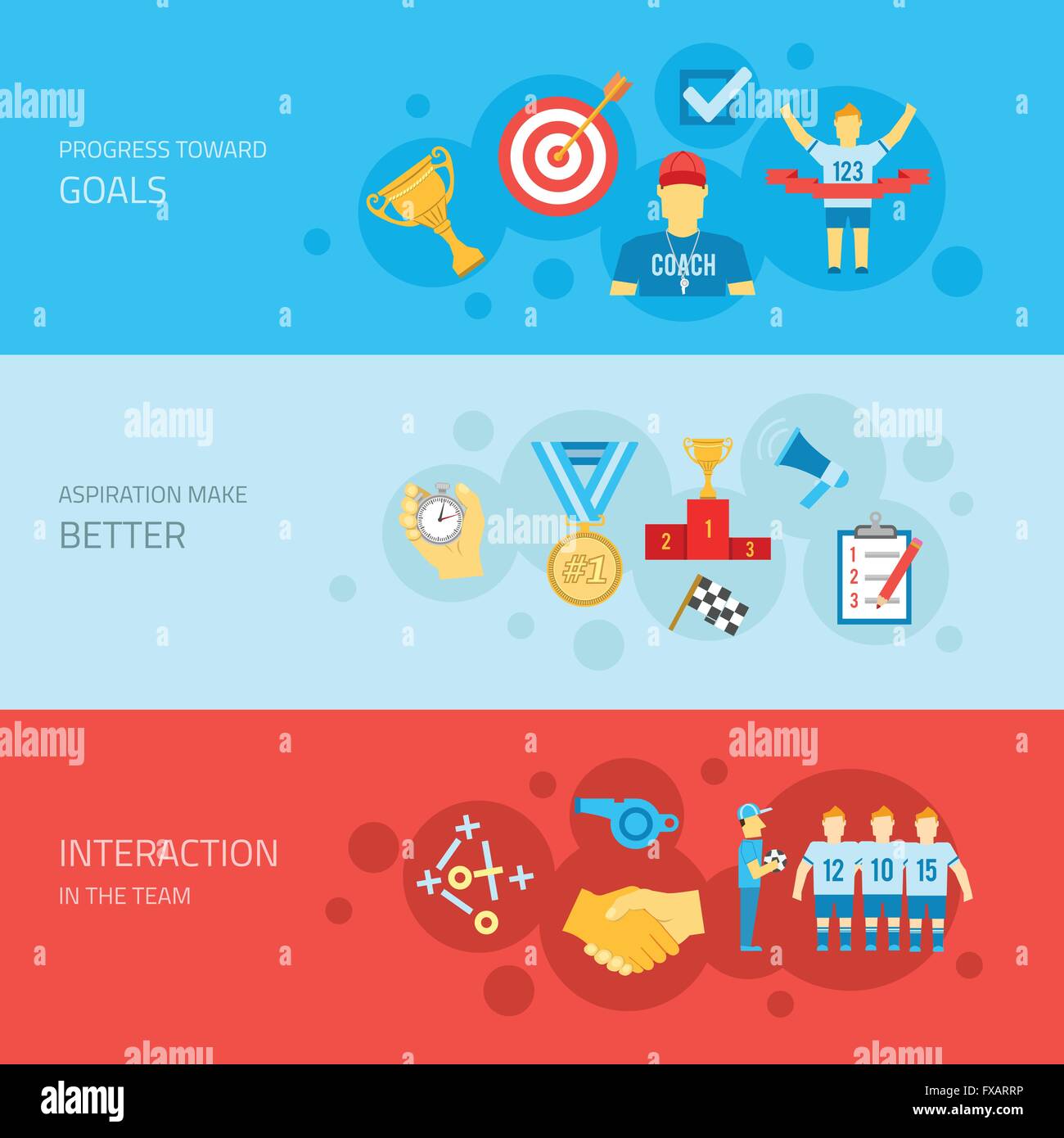 Football coaching banner hi-res stock photography and images - Alamy