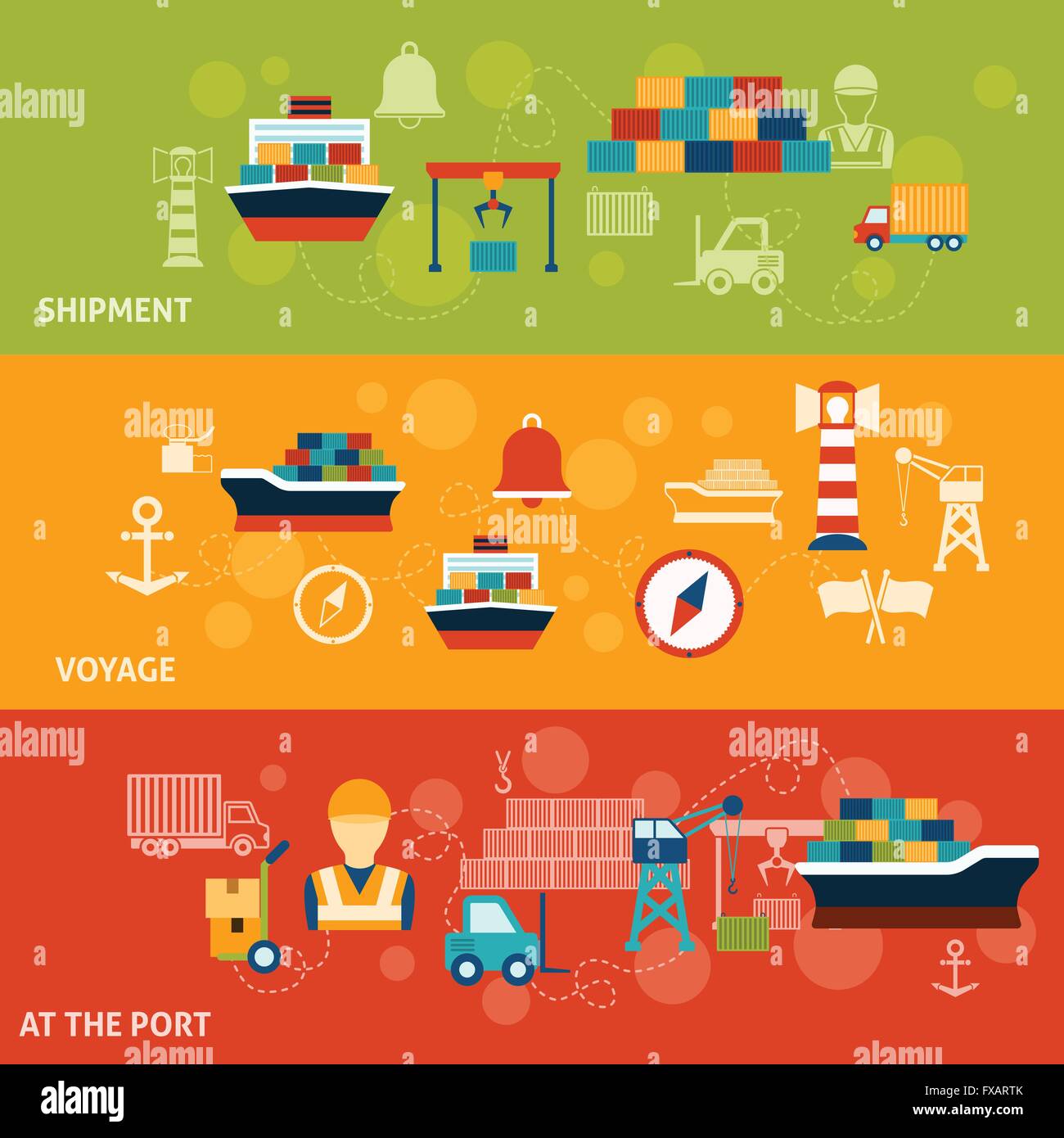 Seaport layout hi-res stock photography and images - Alamy