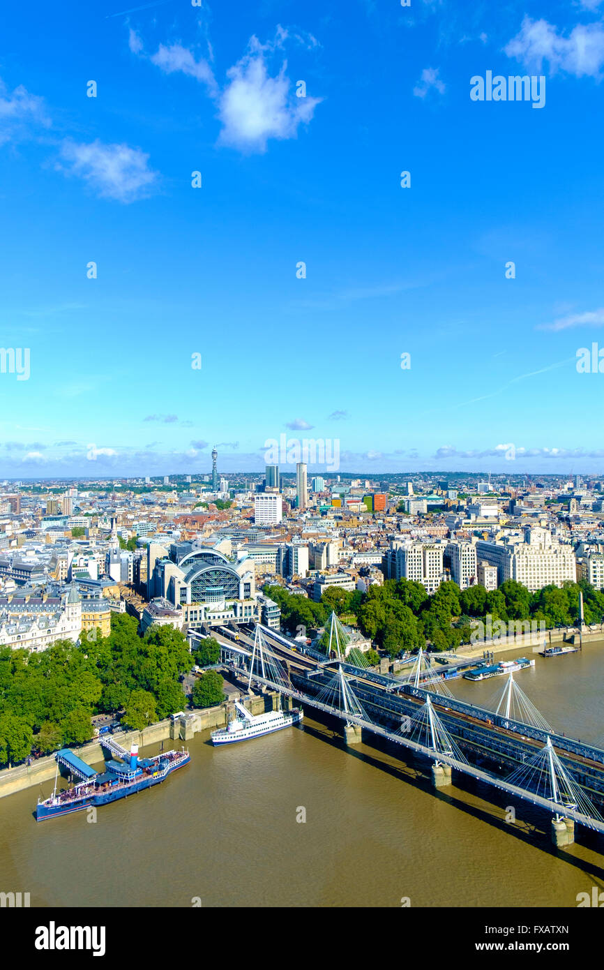 Panoramic of London, England, United Kingdom Stock Photo - Alamy