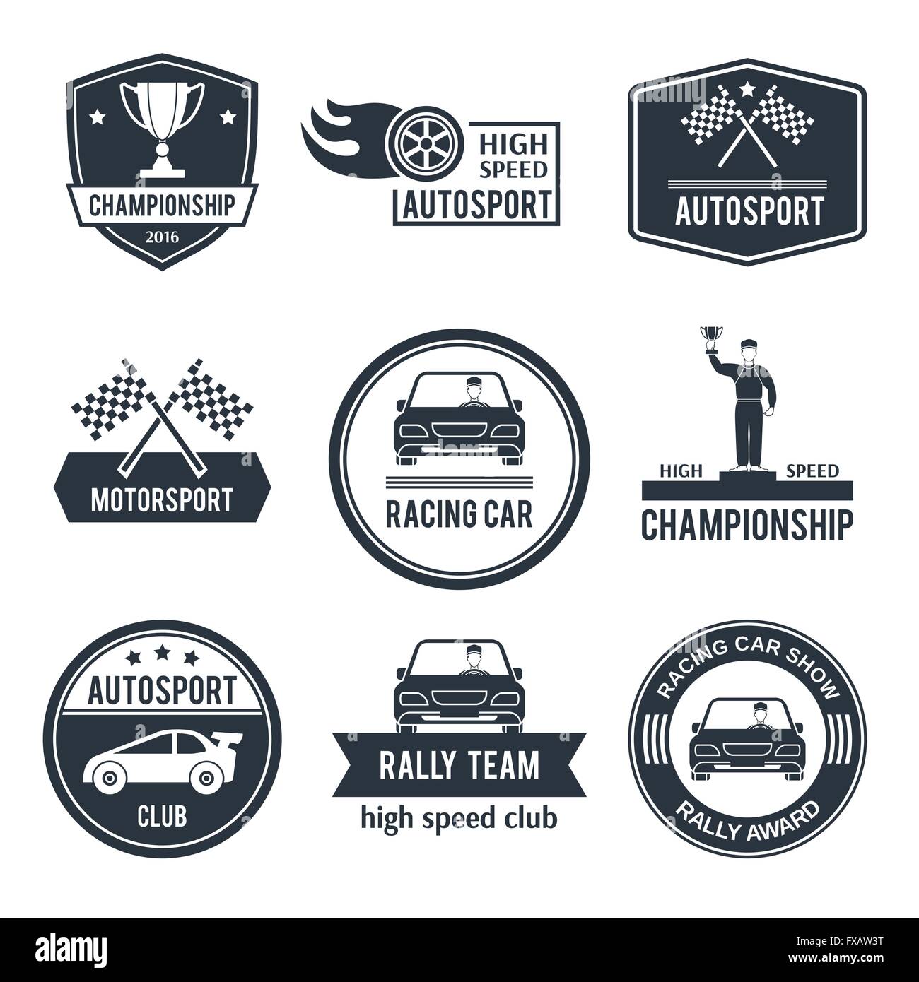 Start ribbon label sign Cut Out Stock Images & Pictures - Alamy