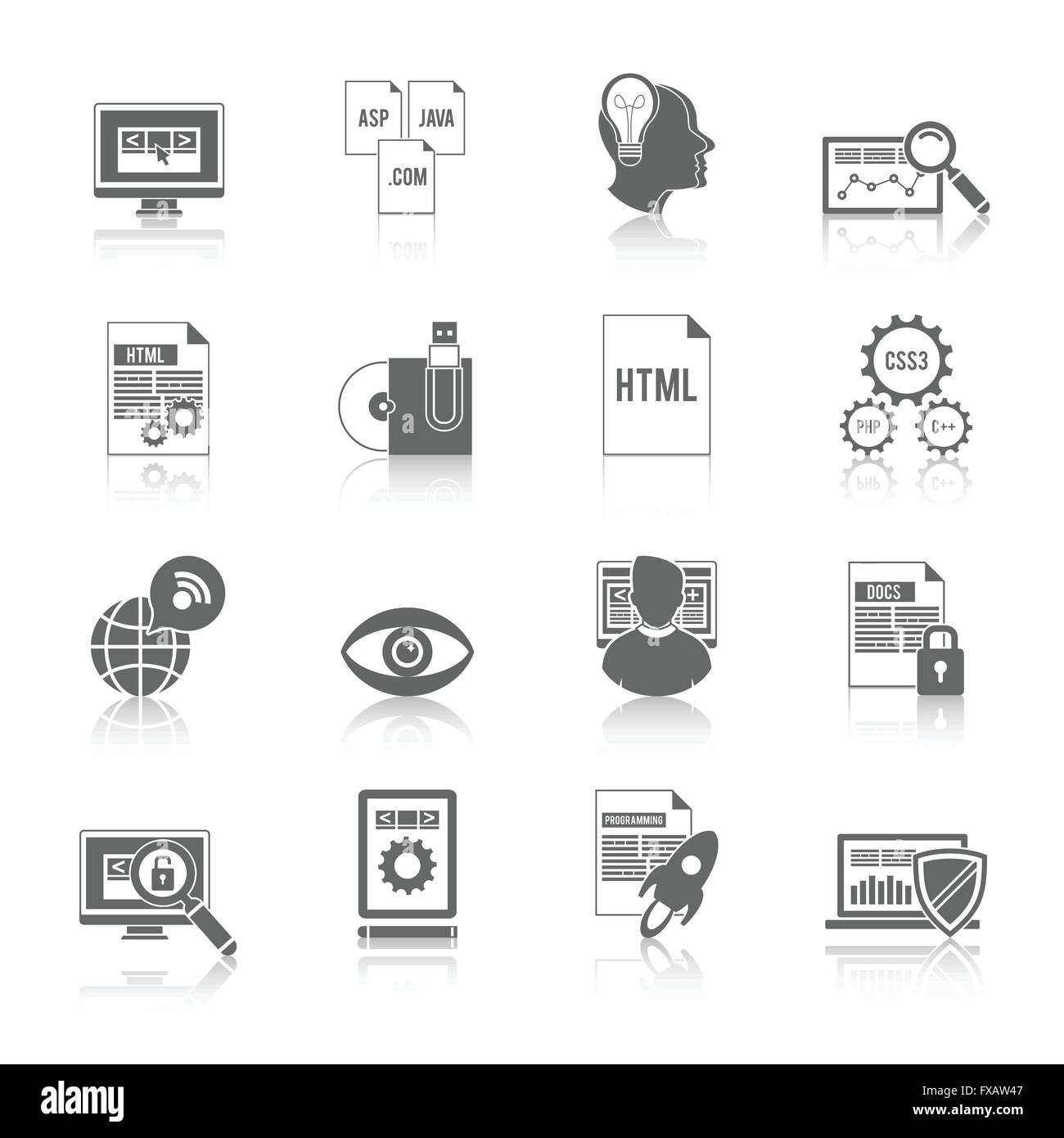 Programmer Icon Black Stock Vector Image & Art - Alamy Programmer Icon Black Stock Vector Image & Art - Alamy