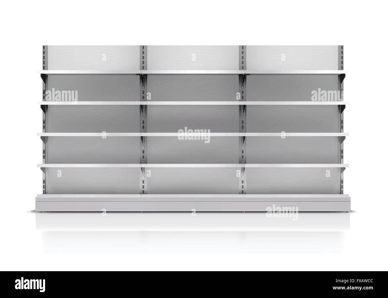 Supermarket Shelf Isolated Stock Vector Image & Art - Alamy