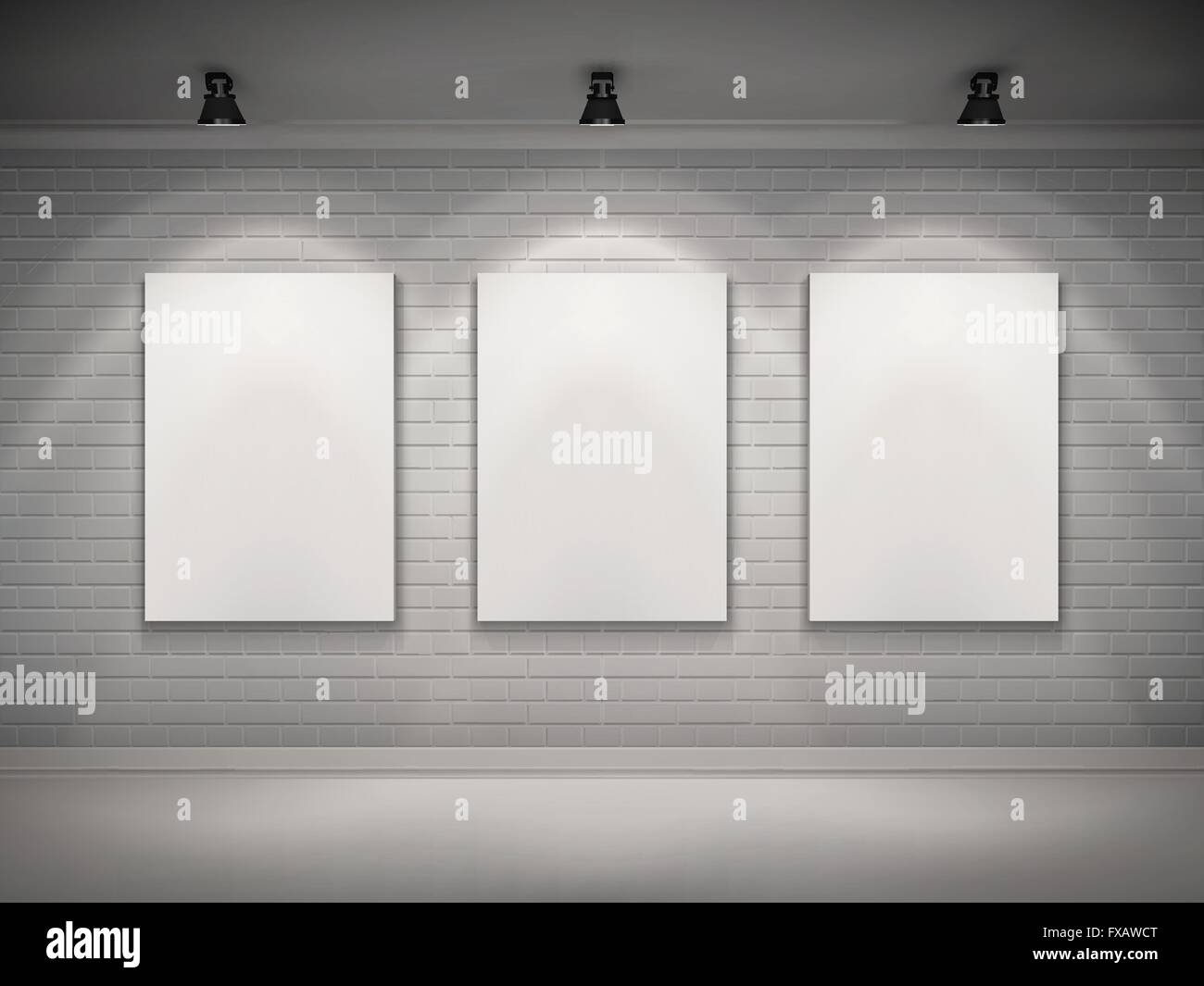 Gallery Interior Background Stock Vector Image & Art - Alamy