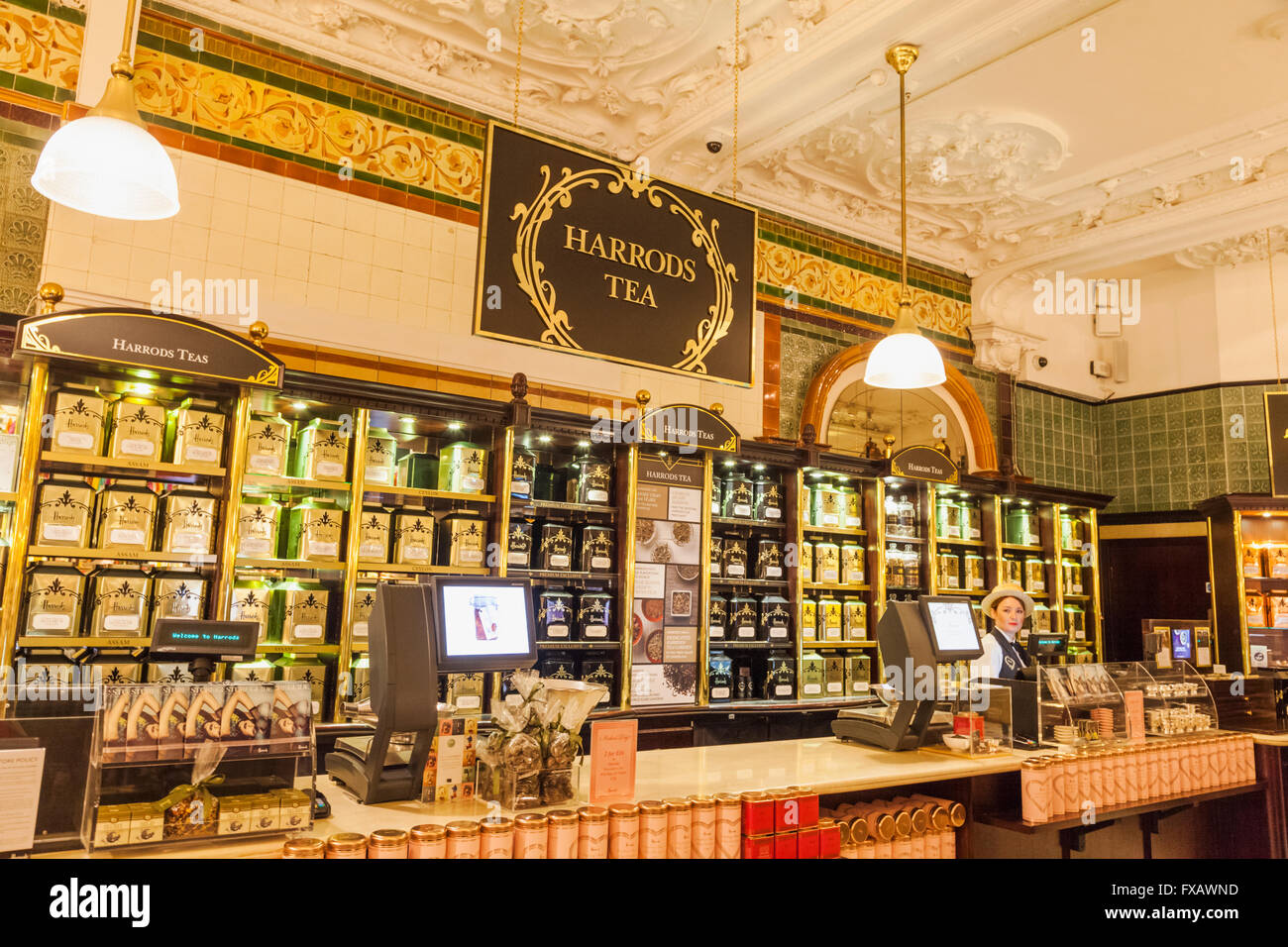Harrods teas hi-res stock photography and images - Alamy