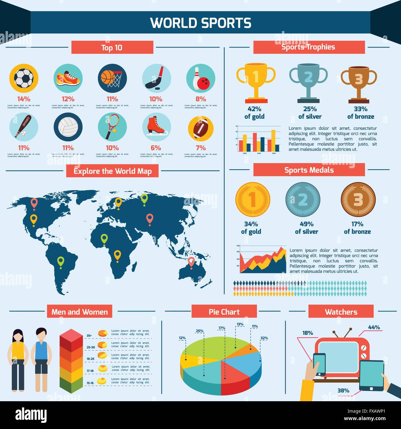 Sports communication Stock Vector Images - Alamy