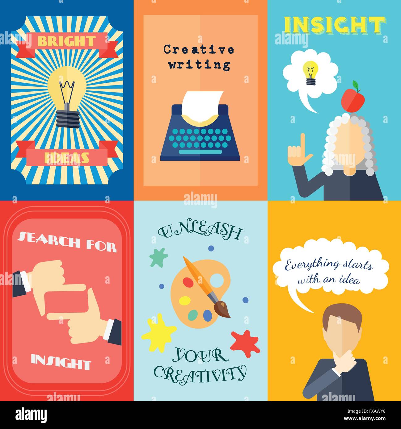 Picture book library poster Stock Vector Images - Alamy