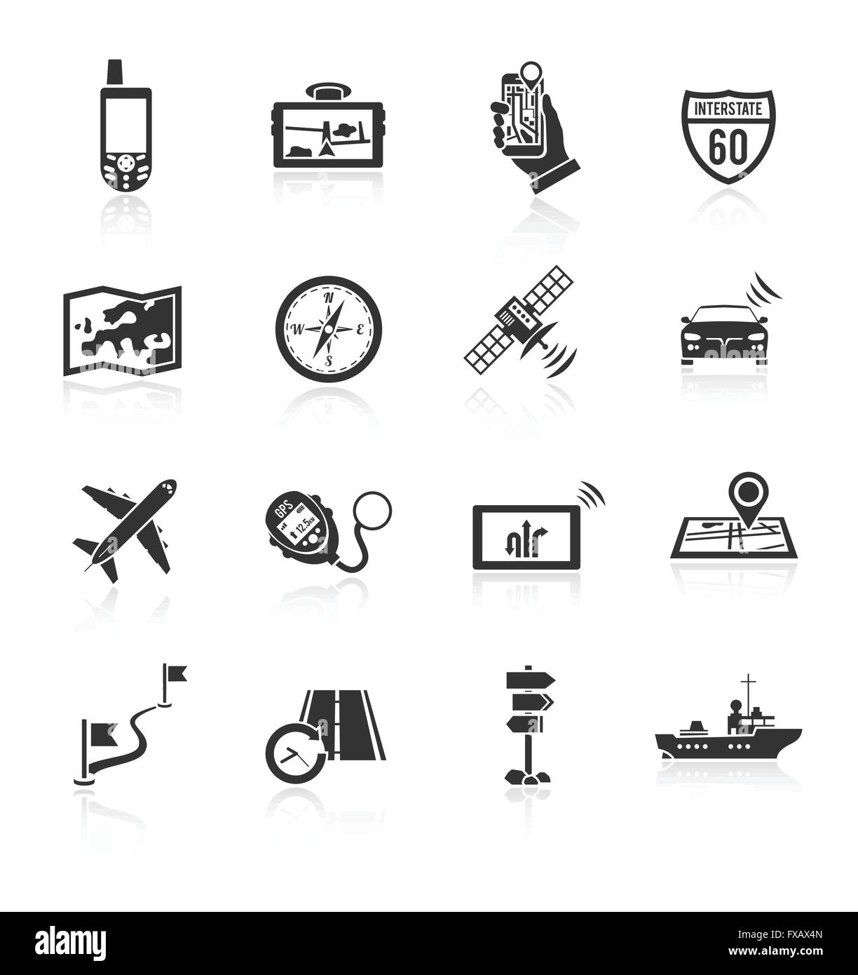 Aircraft routing Stock Vector Images - Alamy