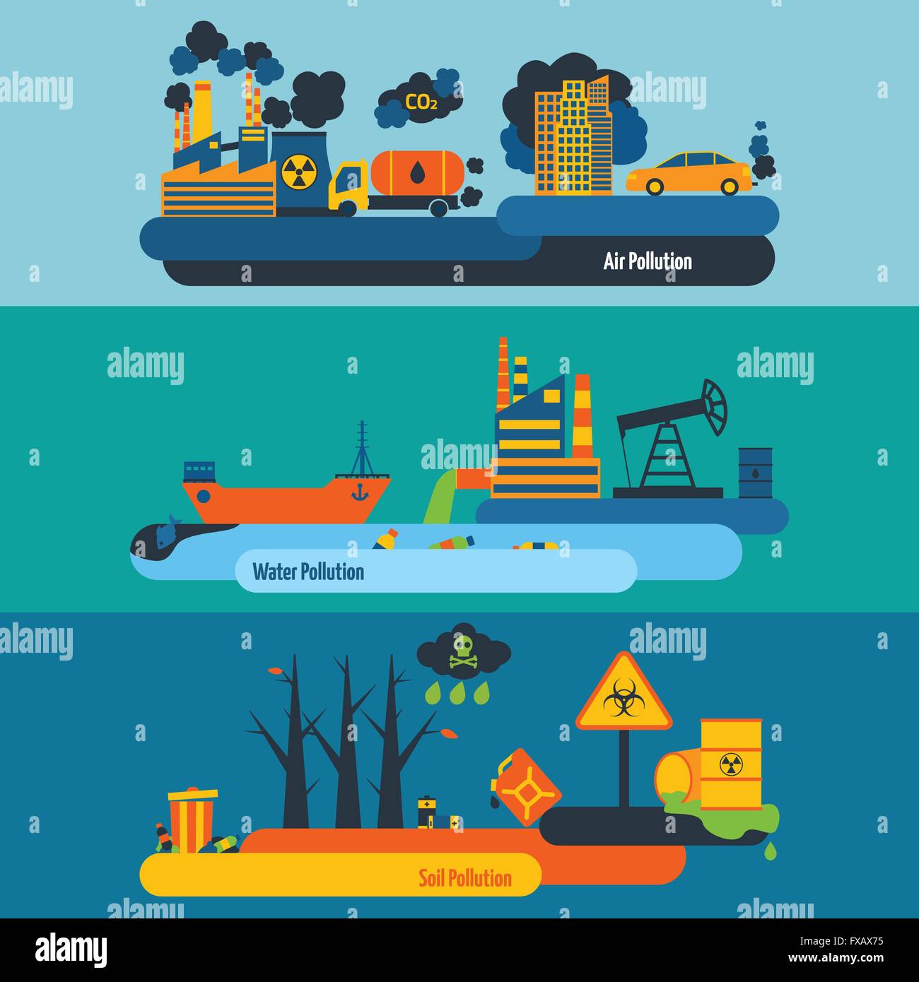 Pollution Banner Set Stock Vector Image & Art - Alamy Pollution Banner Set Stock Vector Image & Art - Alamy