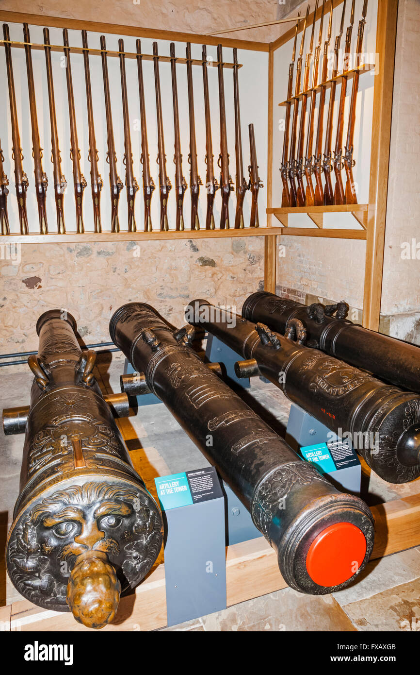 England, London, Tower of London, The White Tower, Display of Medieval ...