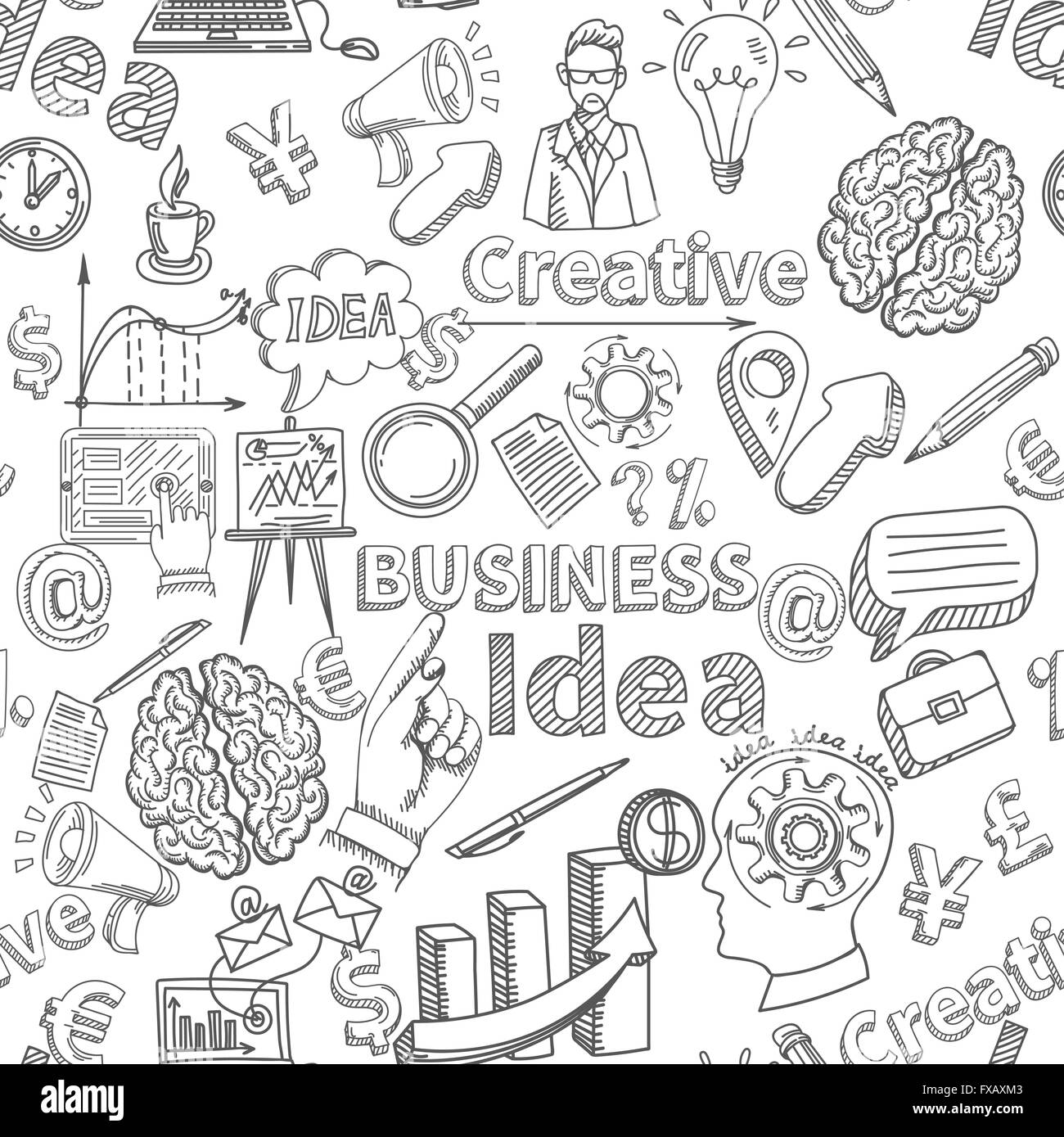 Creative Background Seamless Stock Vector Image & Art - Alamy