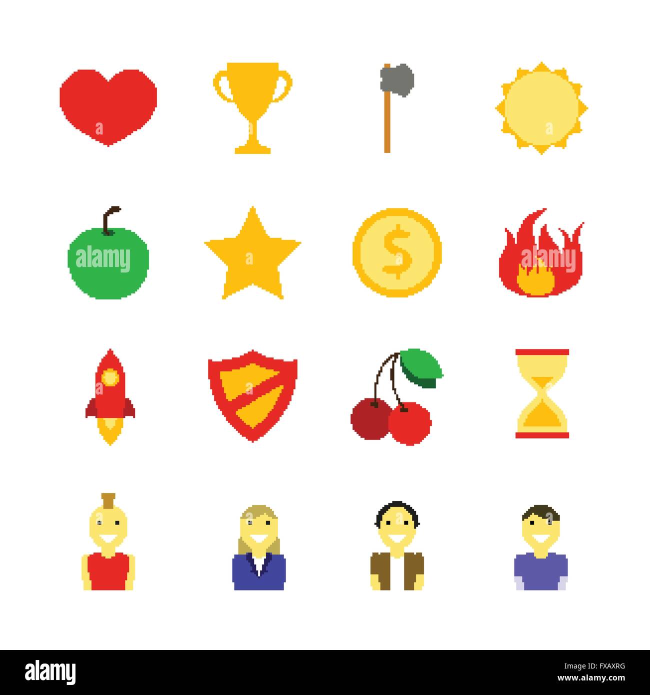 Retro mobile phone games Stock Vector Images - Alamy