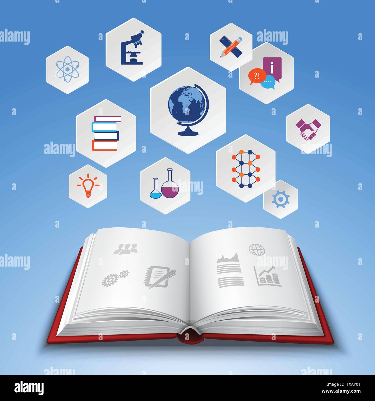 Education Concept Set Stock Vector Image & Art - Alamy
