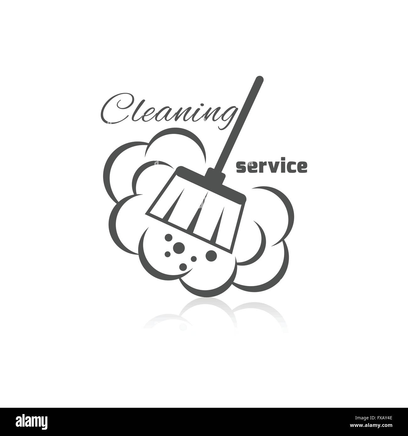 Cleaning Service Icon Stock Vector Image & Art - Alamy