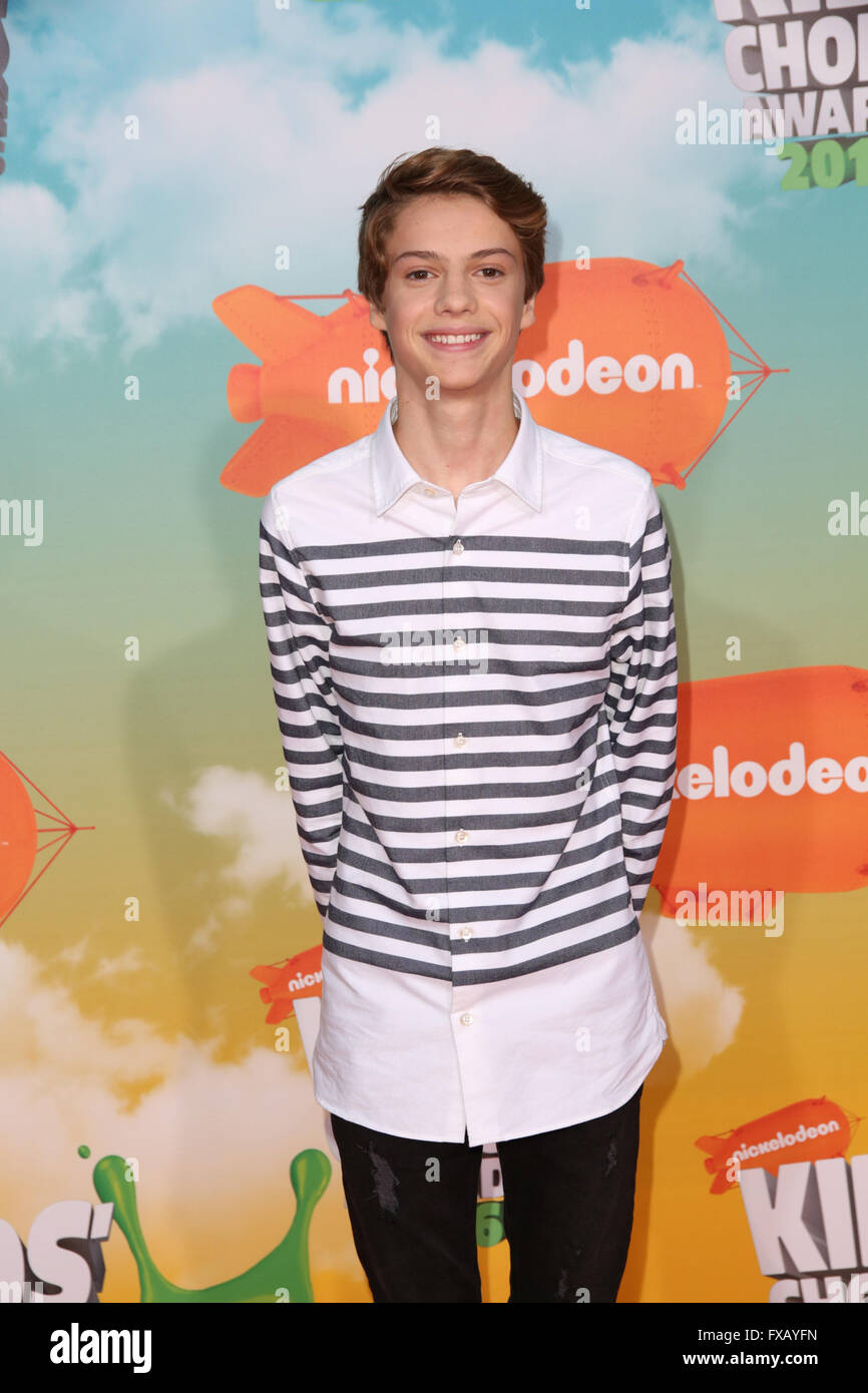 Celebrities attend Nickelodeon's 2016 Kids' Choice Awards at The Forum ...