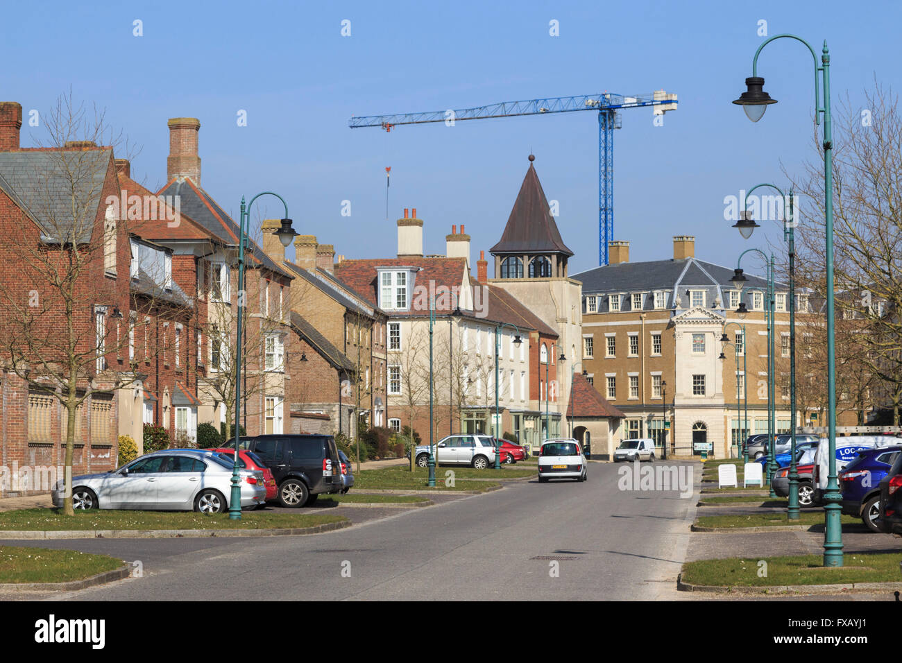 Poundbury new town near dorchester , dorset, england, uk Stock Photo ...