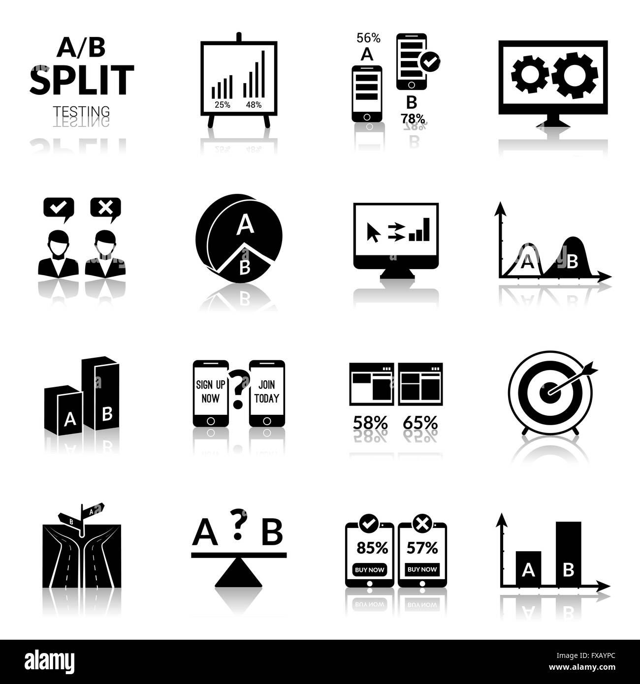 A test sample Black and White Stock Photos & Images - Alamy