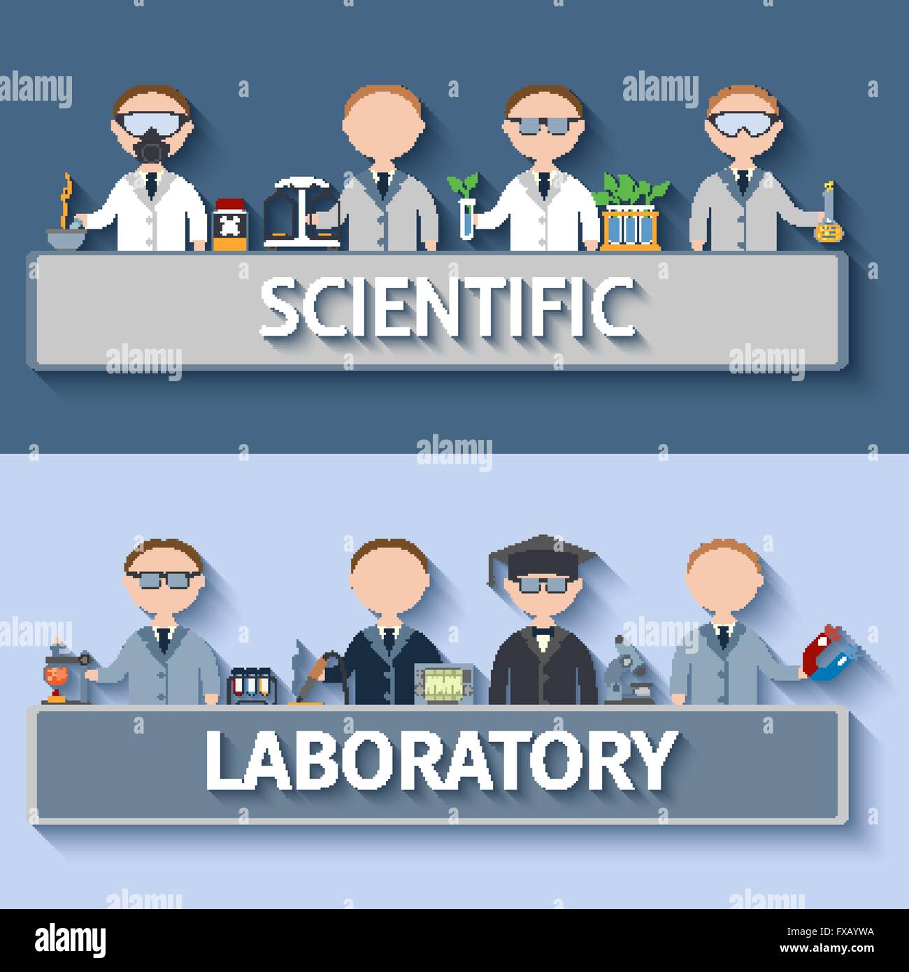Lab report Stock Vector Images - Alamy