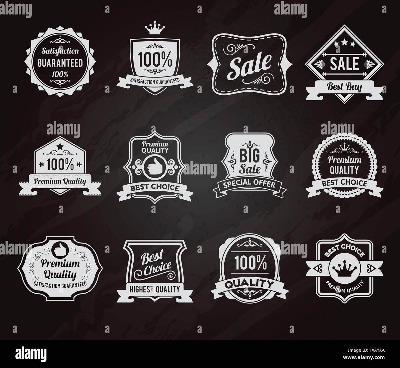 Blackboard price labels hi-res stock photography and images - Alamy