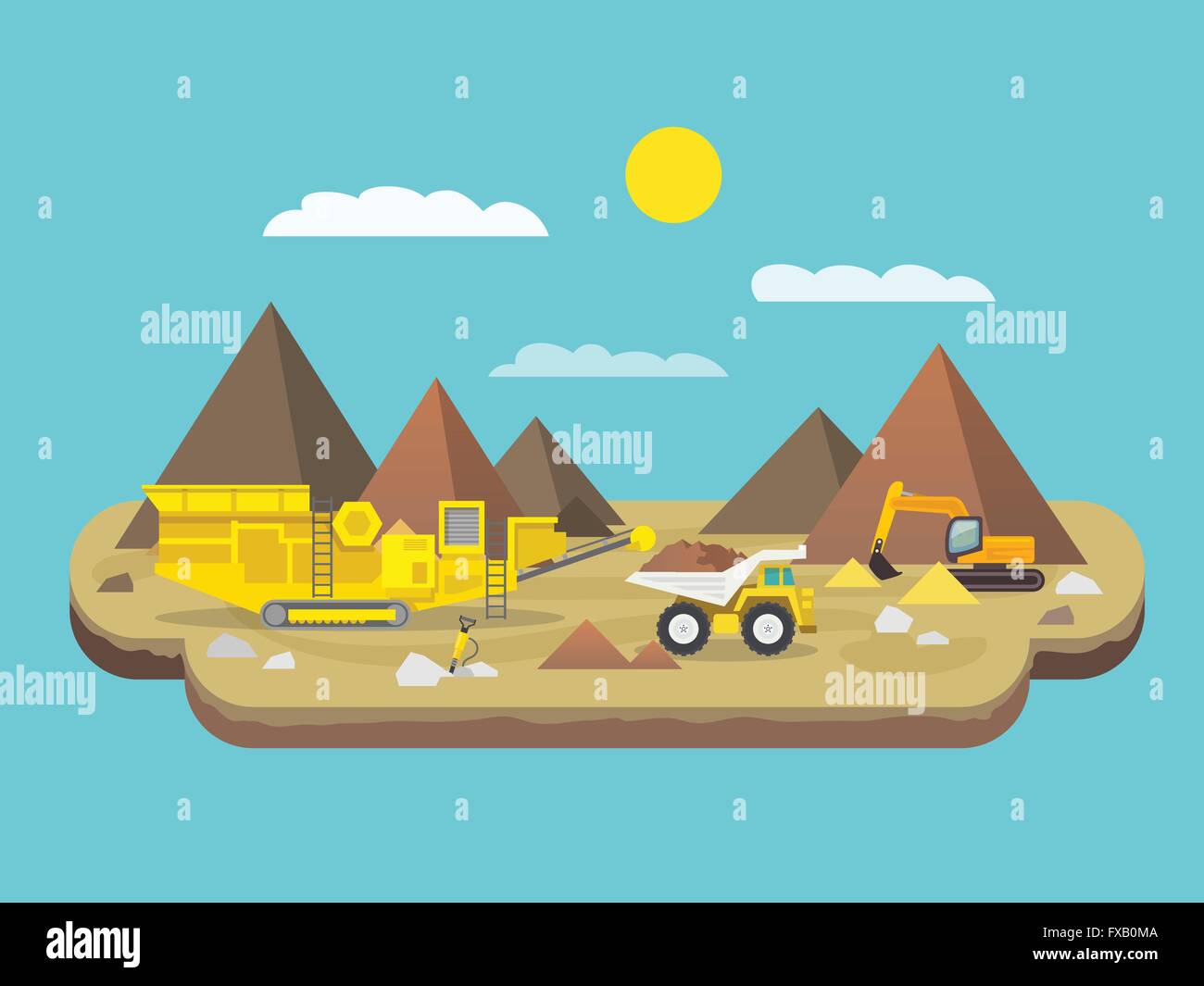 Quarry Flyer High Resolution Stock Photography and Images - Alamy