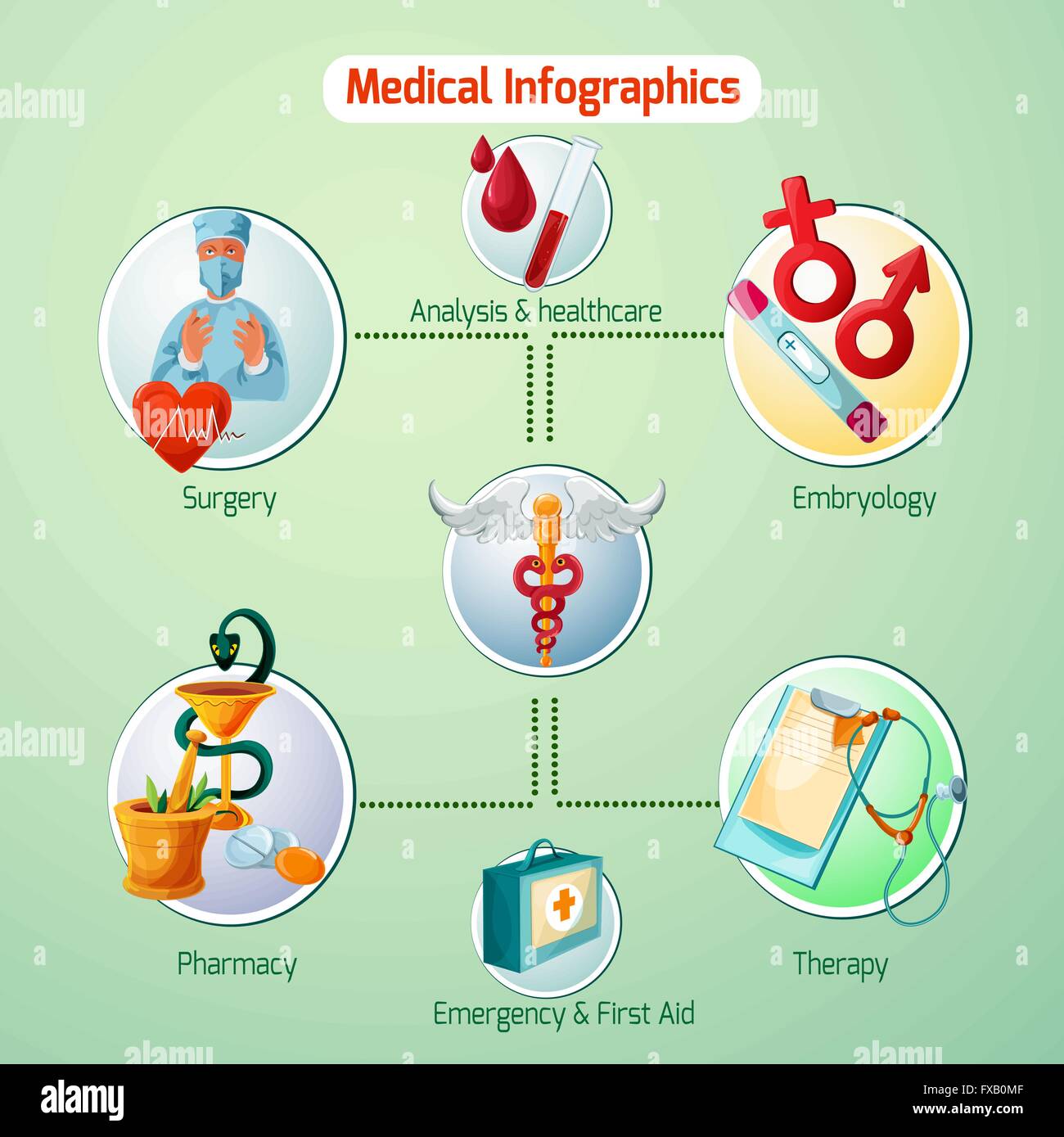 Medical Infographics Set Stock Vector Image & Art - Alamy