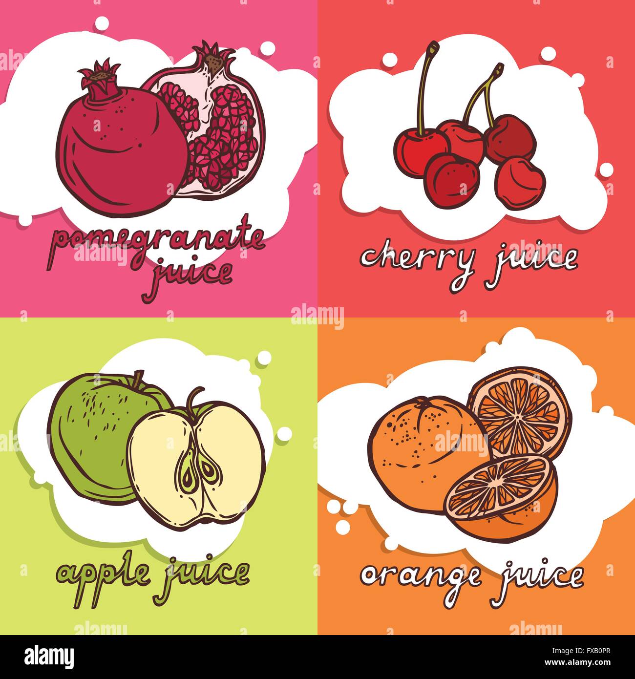 Fruit Design Concept Stock Vector Image & Art - Alamy