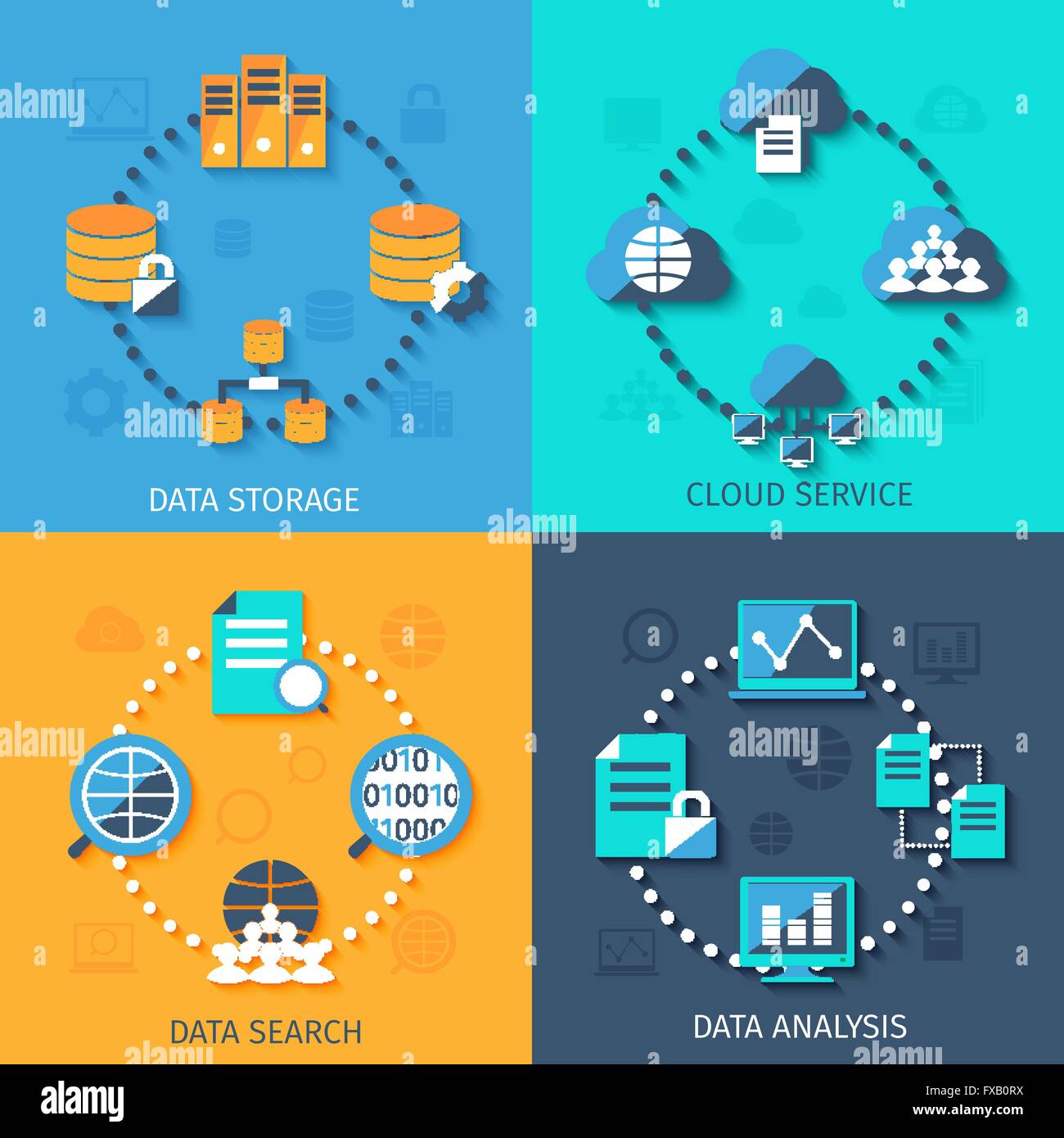 Analytic symbols Stock Vector Images - Alamy