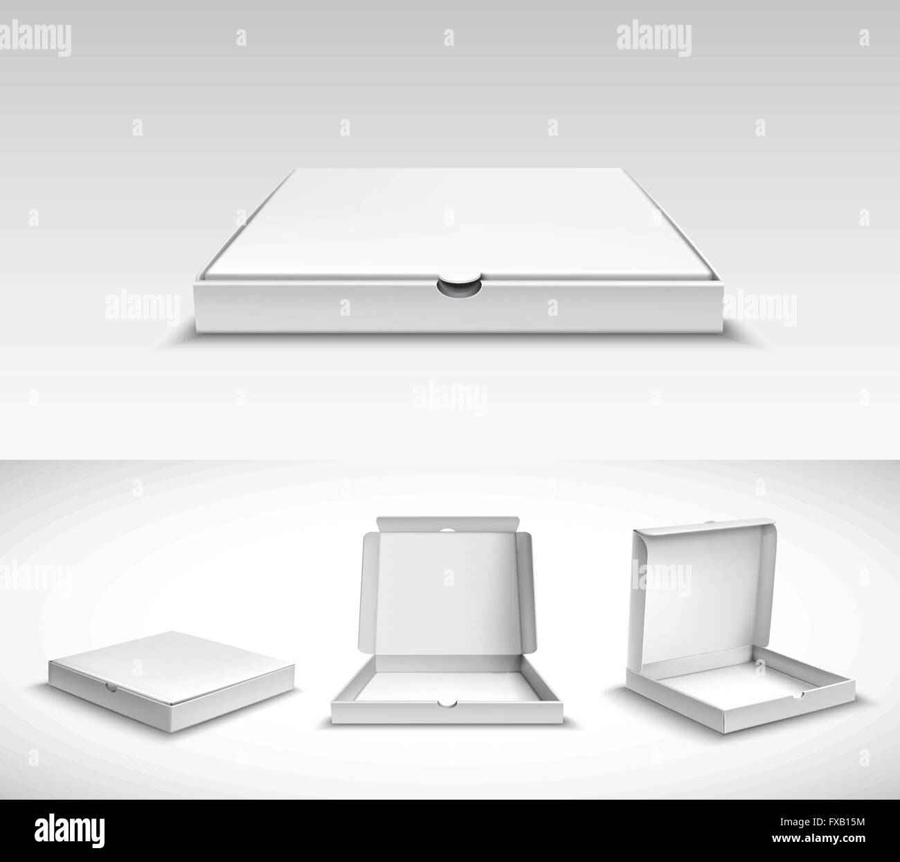 Pizza Package Set Stock Vector Image & Art - Alamy