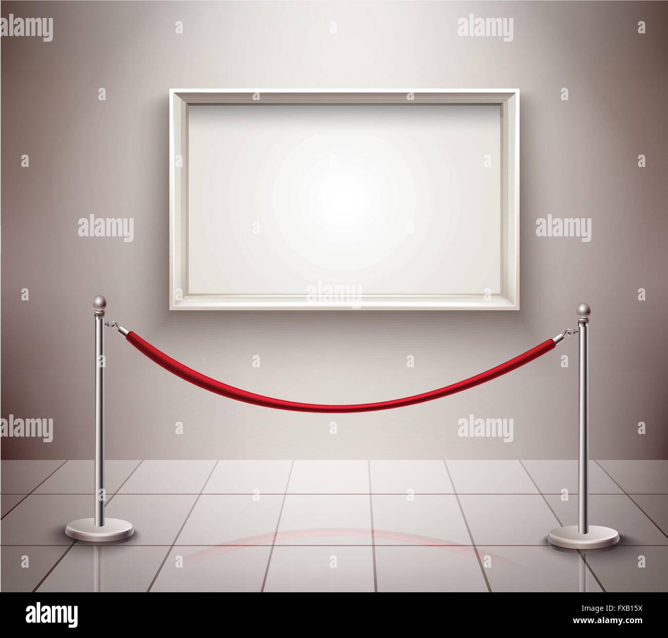 Picture On Exhibition Stock Vector Image & Art - Alamy