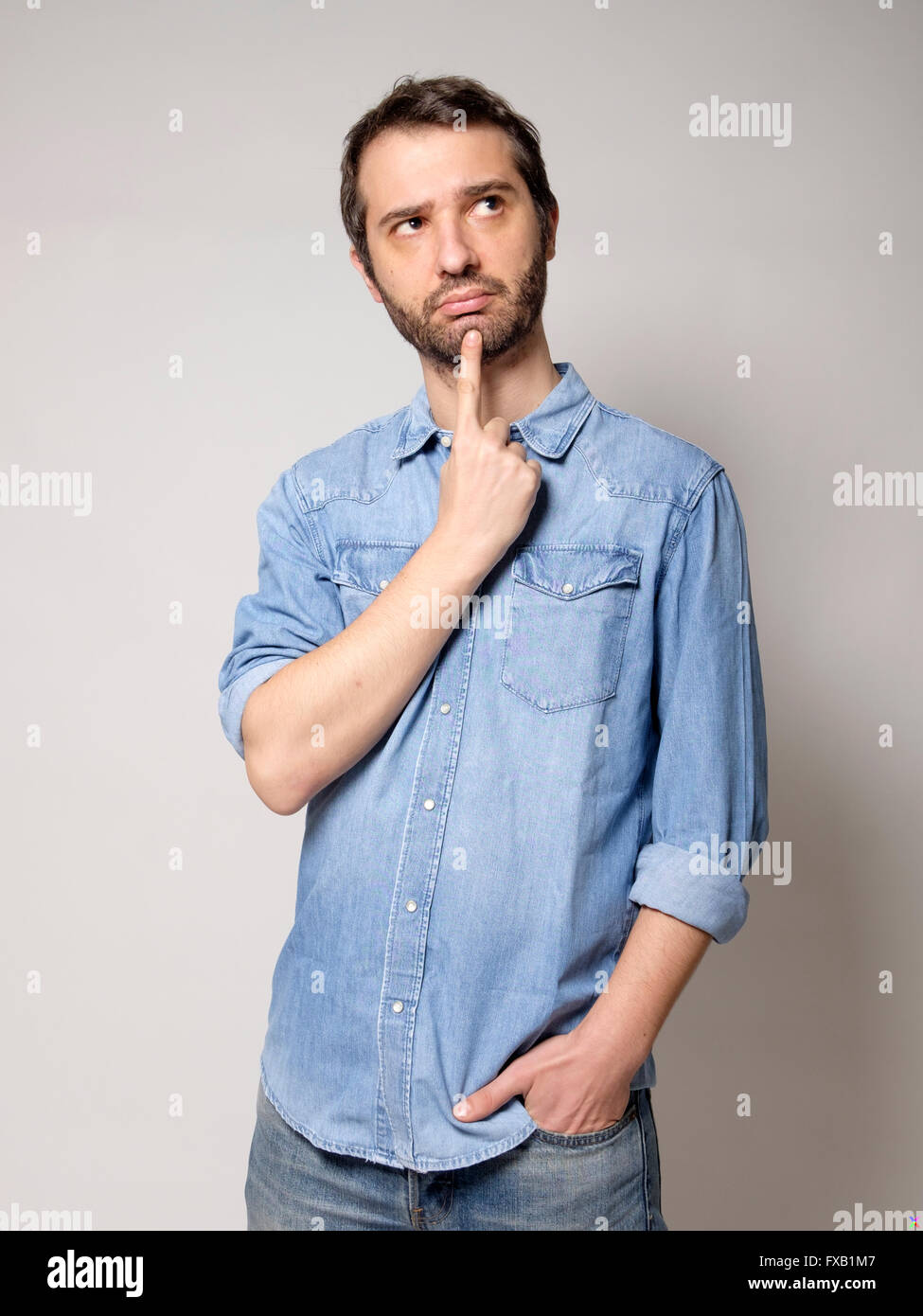 Doubtful Person High Resolution Stock Photography and Images - Alamy