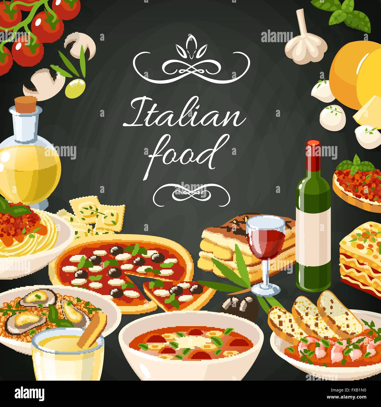 Italian Food Art