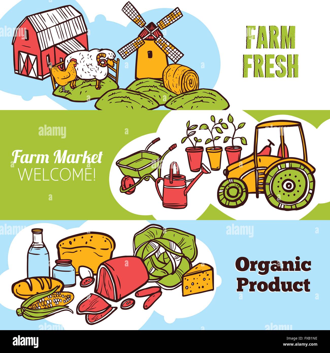 Agriculture advertising Stock Vector Images - Alamy