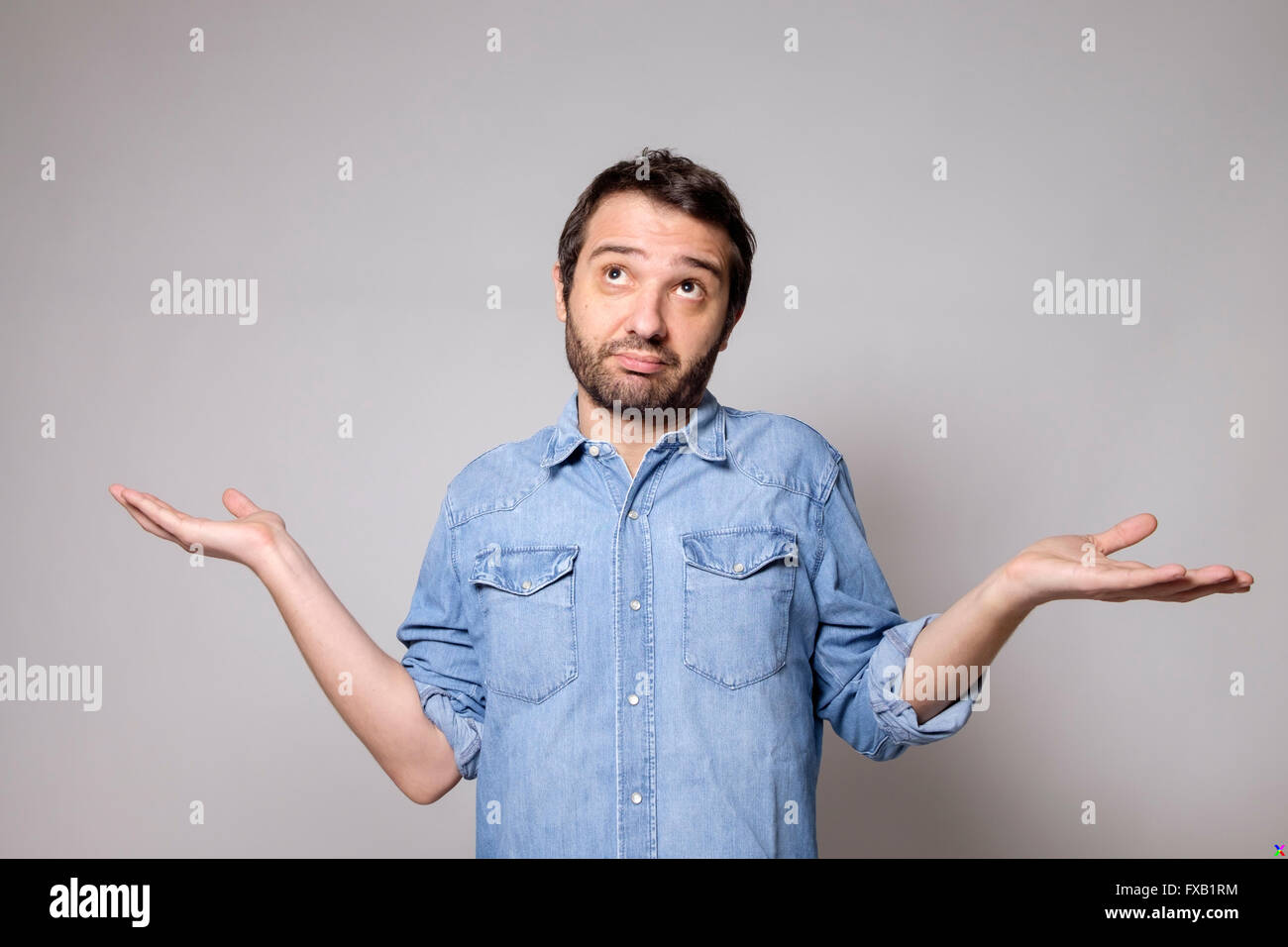 Resigned expression hi-res stock photography and images - Alamy