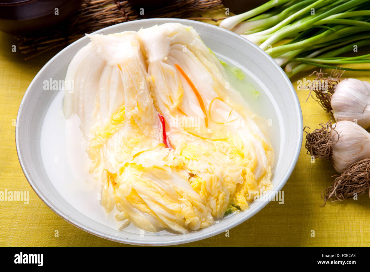 Watery kimchi hi-res stock photography and images - Alamy