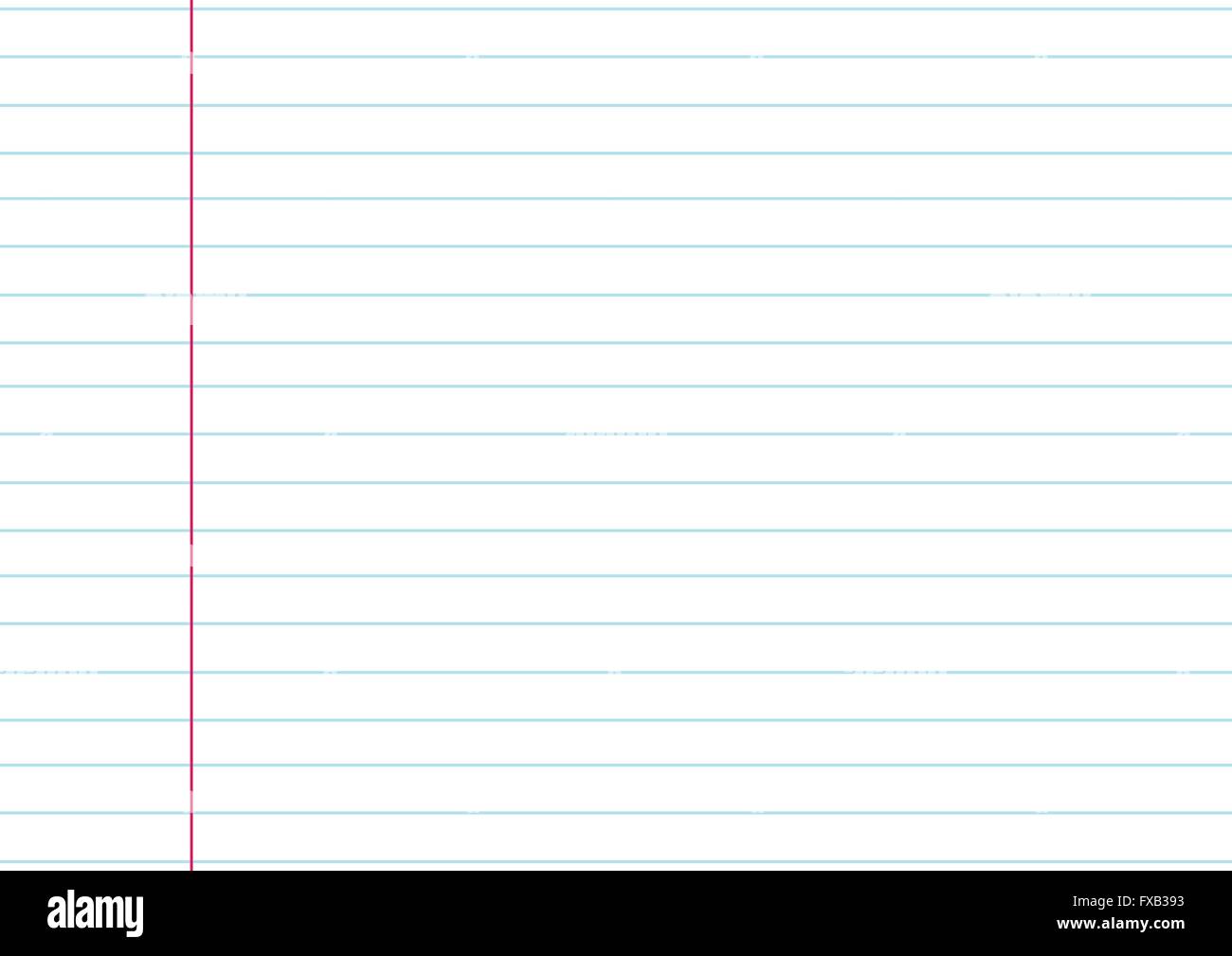 notebook paper background Stock Vector Image & Art - Alamy