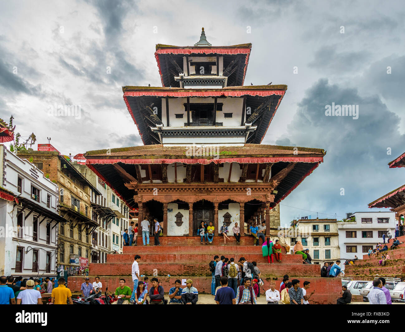 Basantapur durbar square, kathmandu hi-res stock photography and images ...