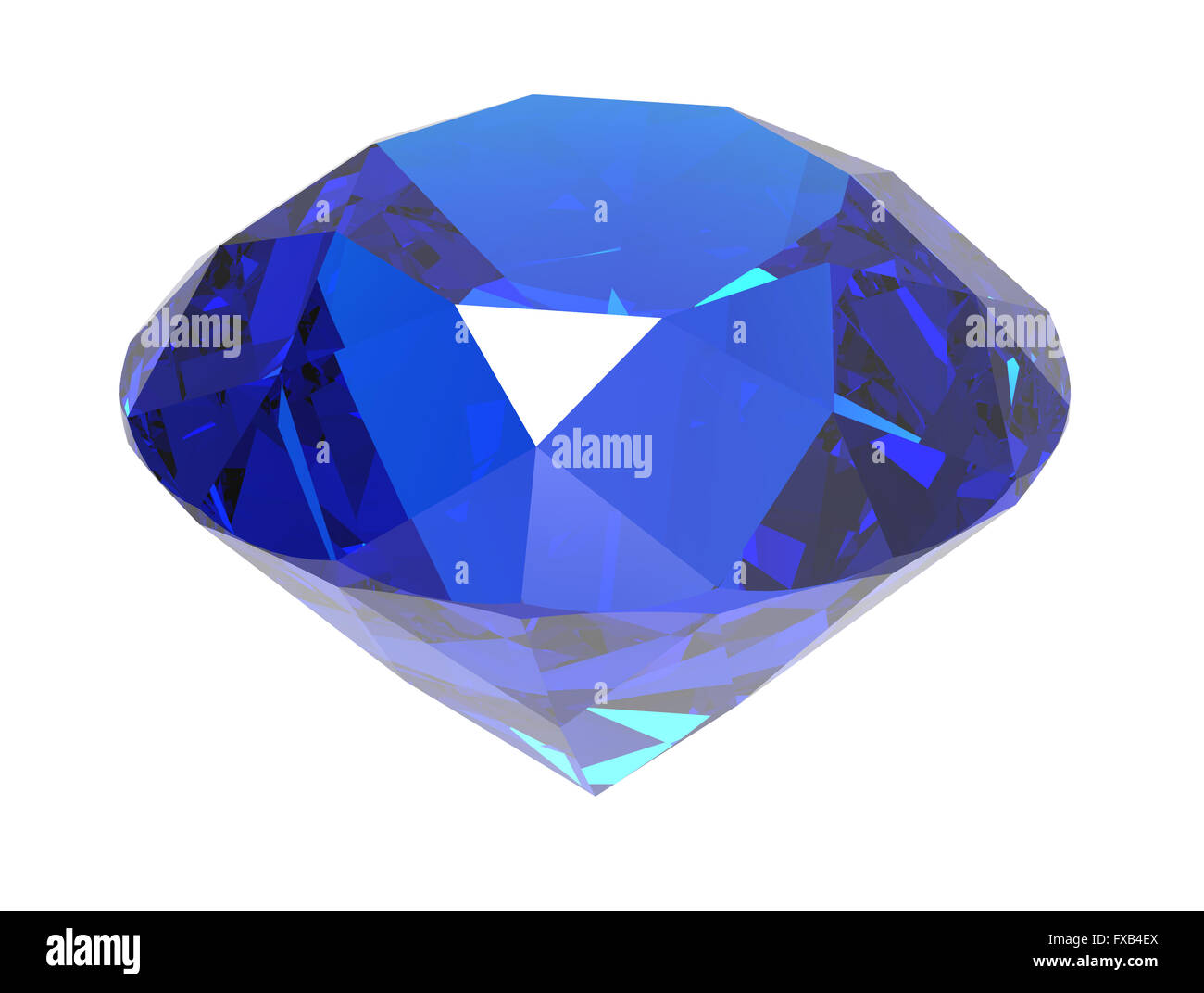 gemstone 3d render Stock Photo - Alamy