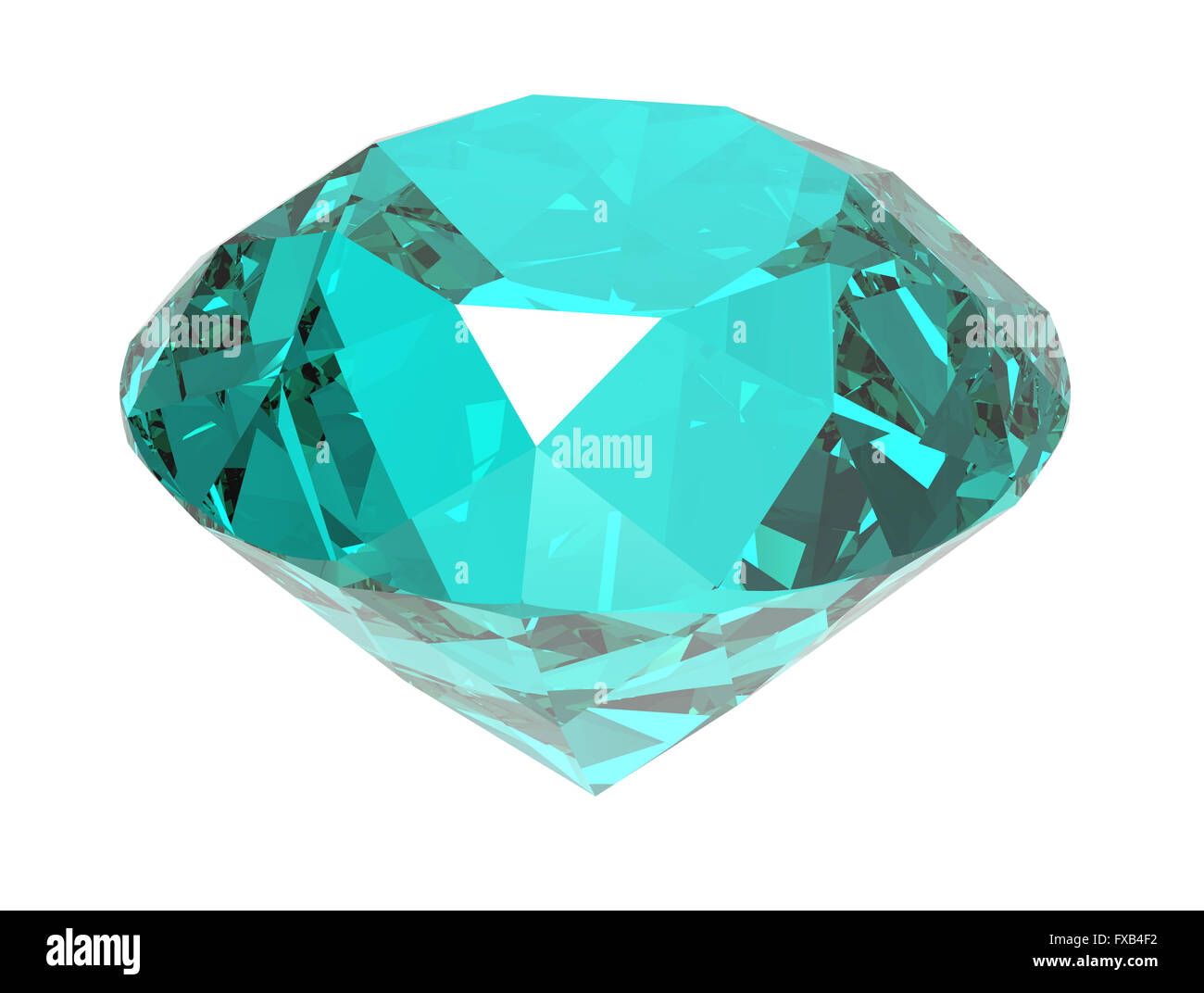 gemstone 3d render Stock Photo - Alamy