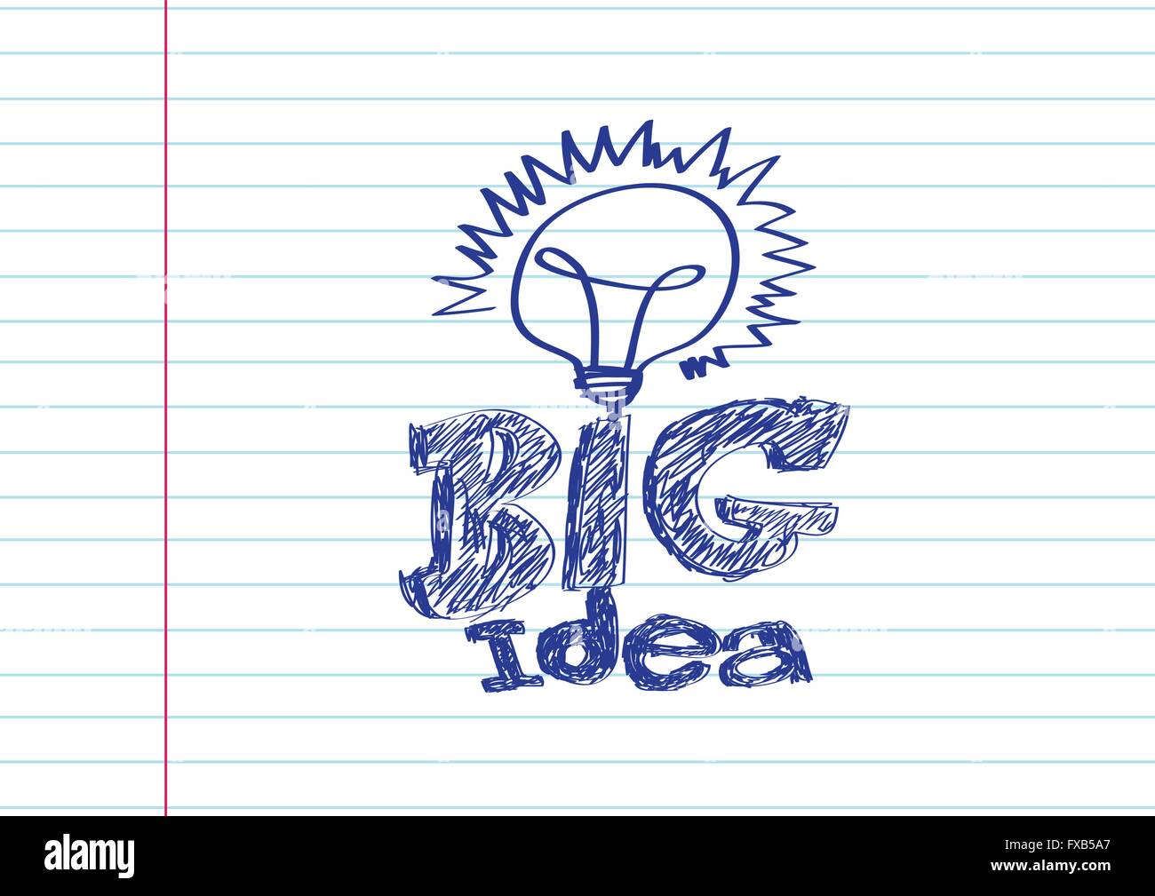 Concept of idea inspired bulb shape Stock Vector Image & Art - Alamy