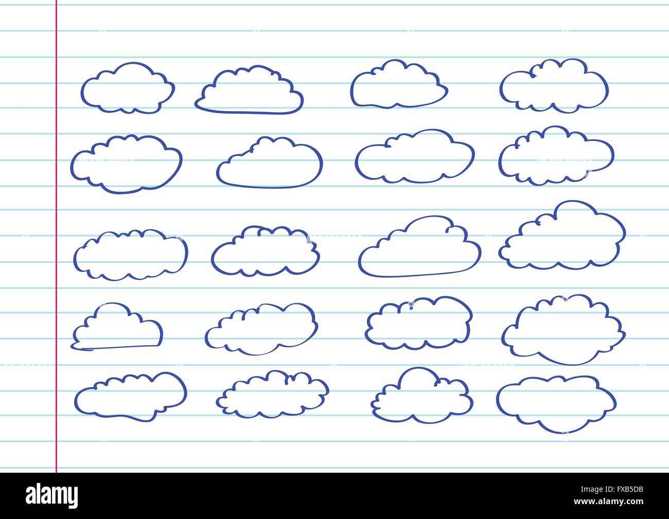 design of clouds illustration Stock Vector Image & Art - Alamy