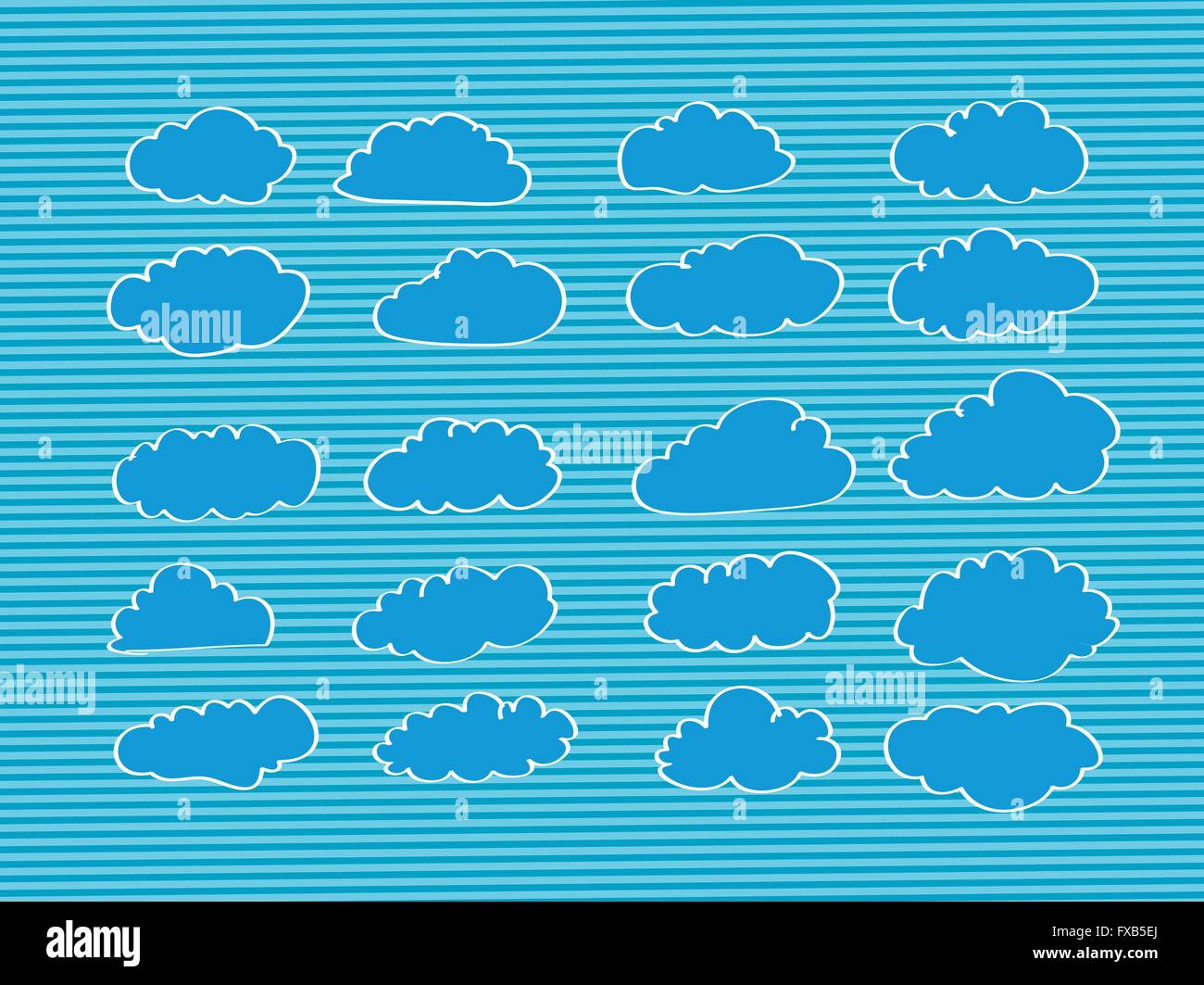 design of clouds illustration Stock Vector Image & Art - Alamy