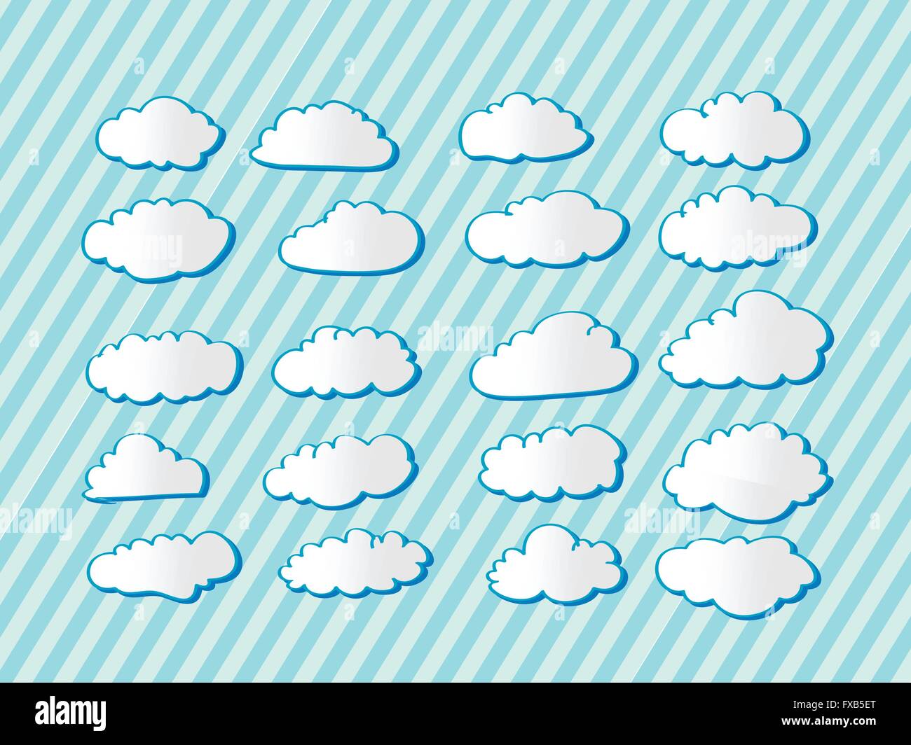 design of clouds illustration Stock Vector Image & Art - Alamy
