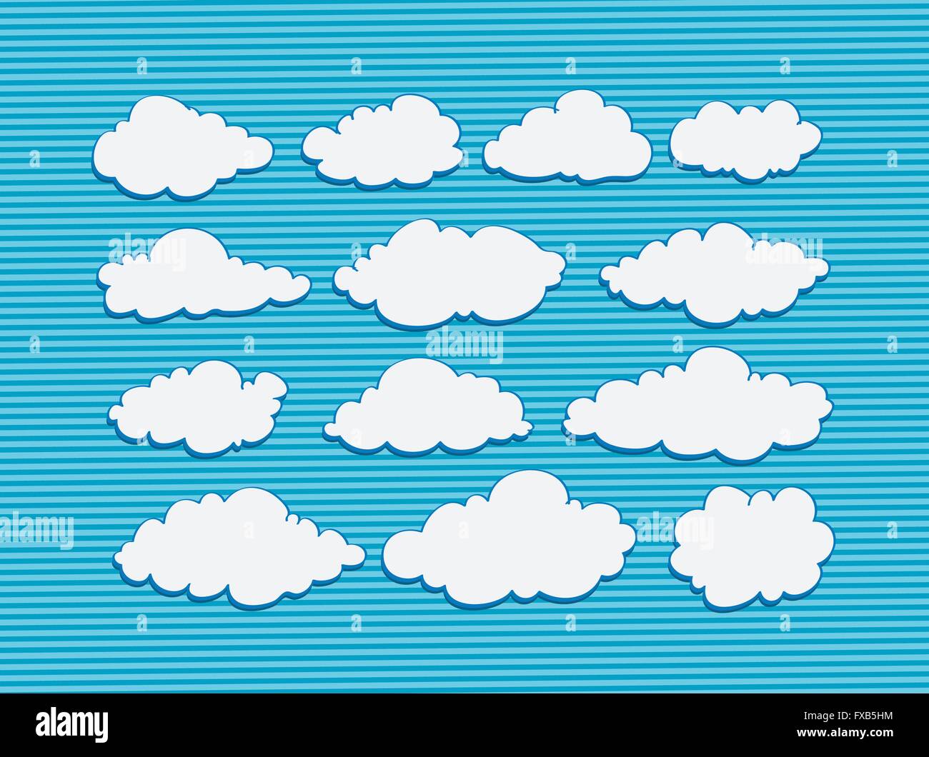design of clouds illustration Stock Vector Image & Art - Alamy