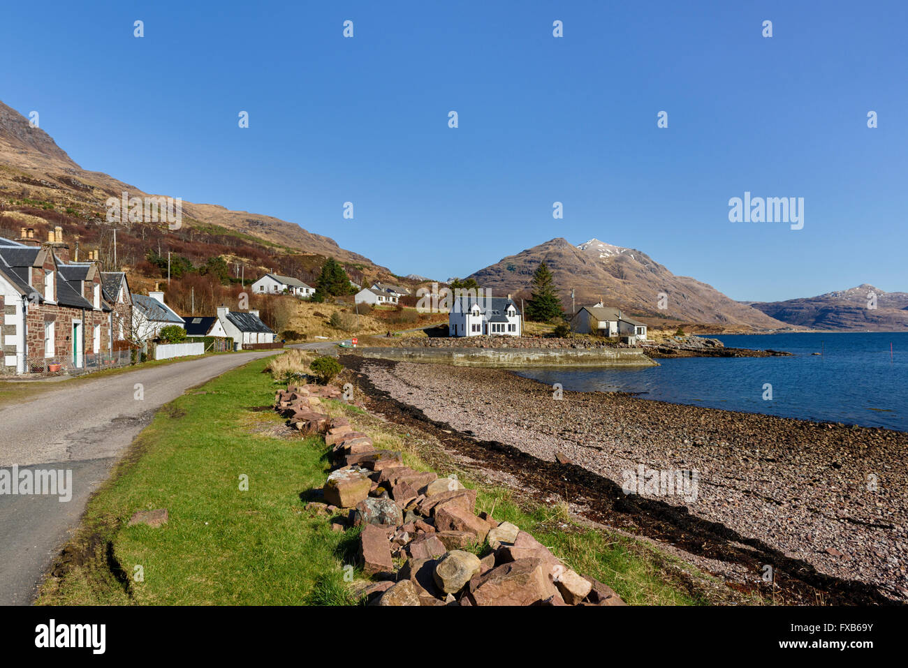 Inveralligin, Torridon Stock Photo - Alamy