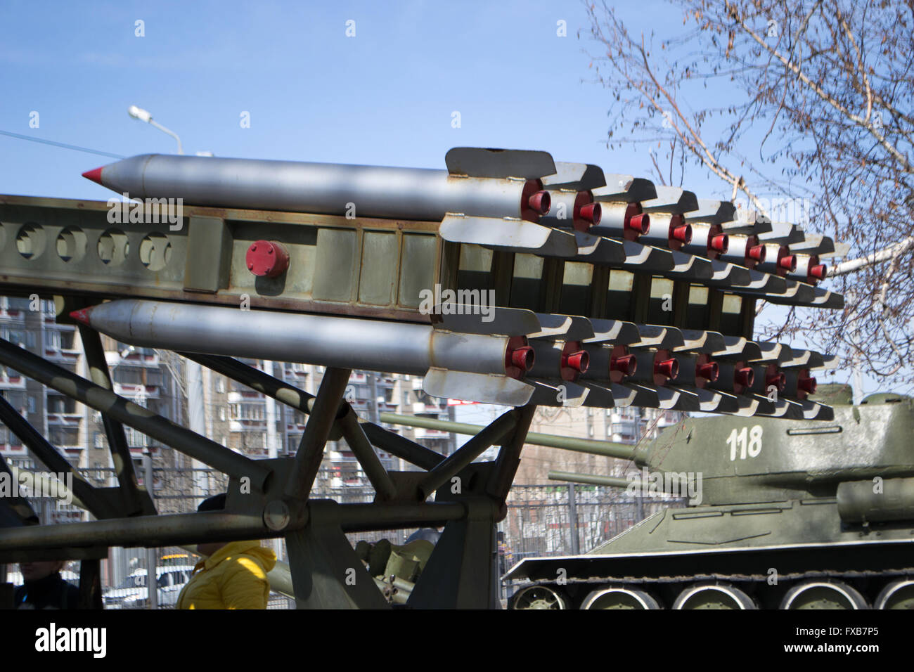 Bm 13 rocket launcher hi-res stock photography and images - Alamy