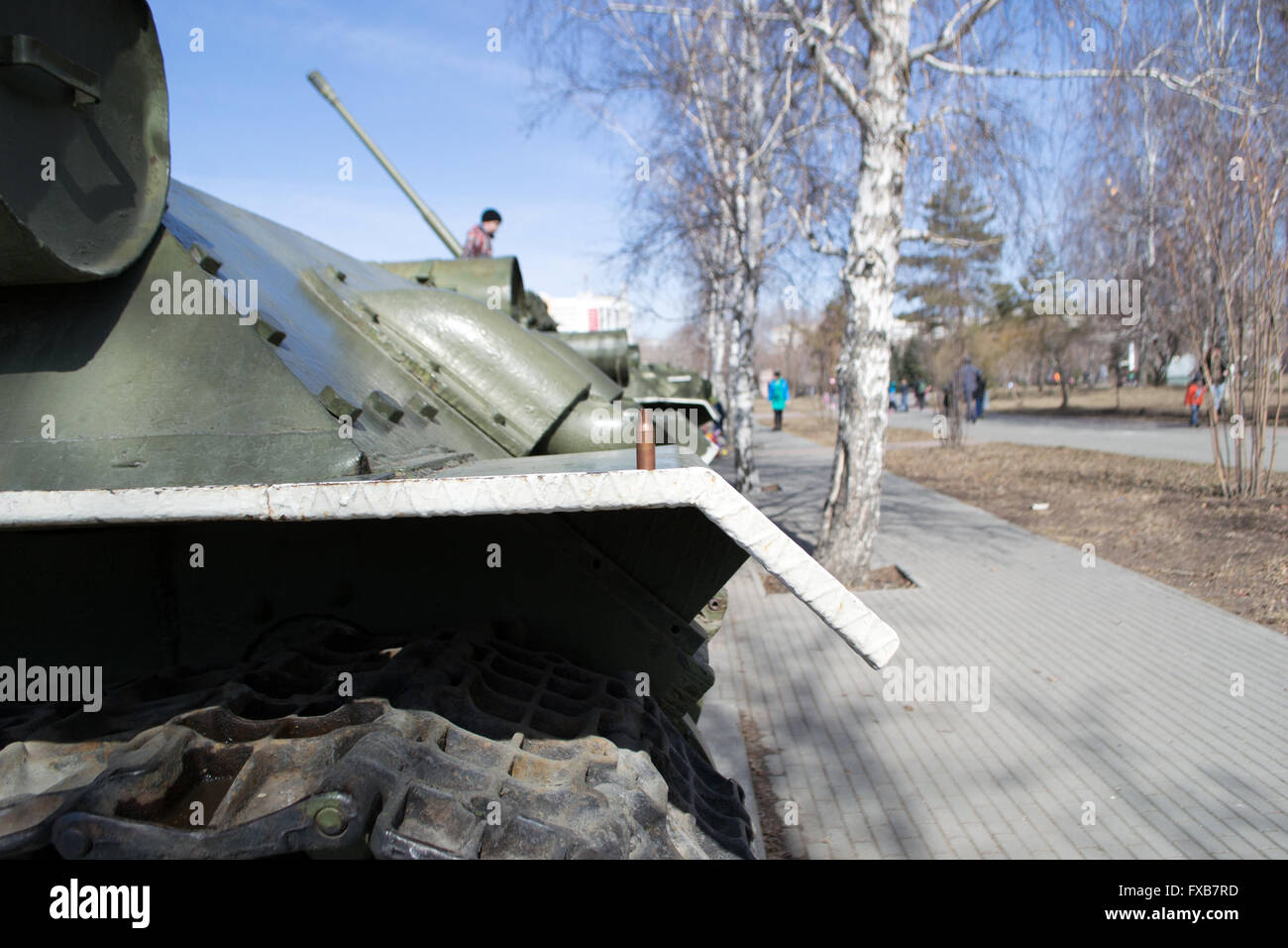 Russian tanks during the Second World War Stock Photo - Alamy
