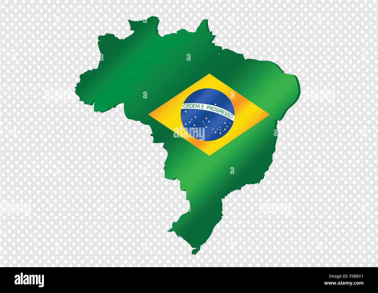 Brazil flag theme idea design Stock Vector Image & Art - Alamy