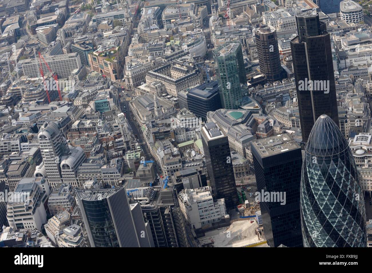 Aerial View of London City, UK Stock Photo - Alamy