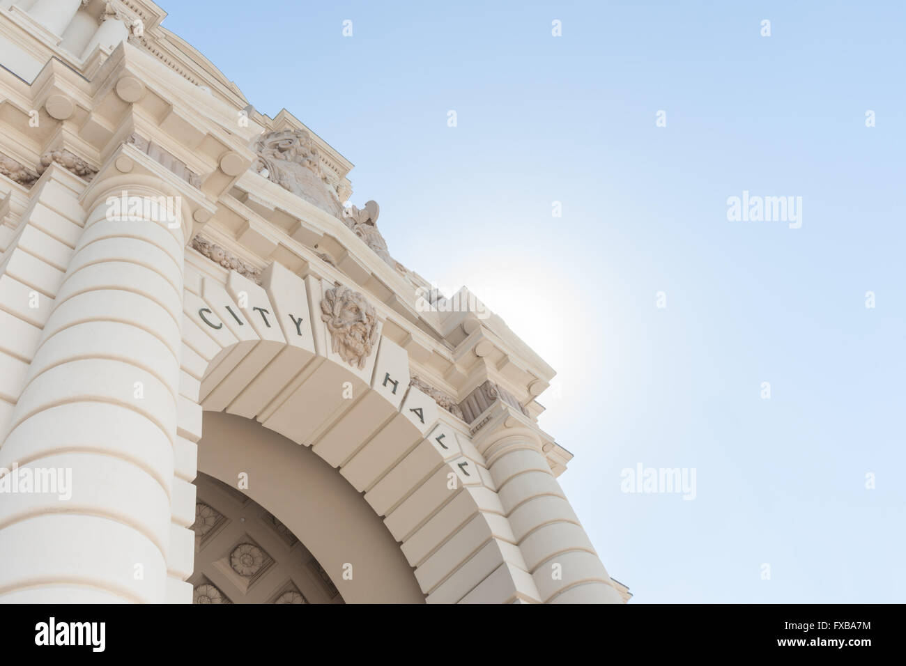 Pasadena City Hall in Mediterranean Revival and Spanish Colonial ...